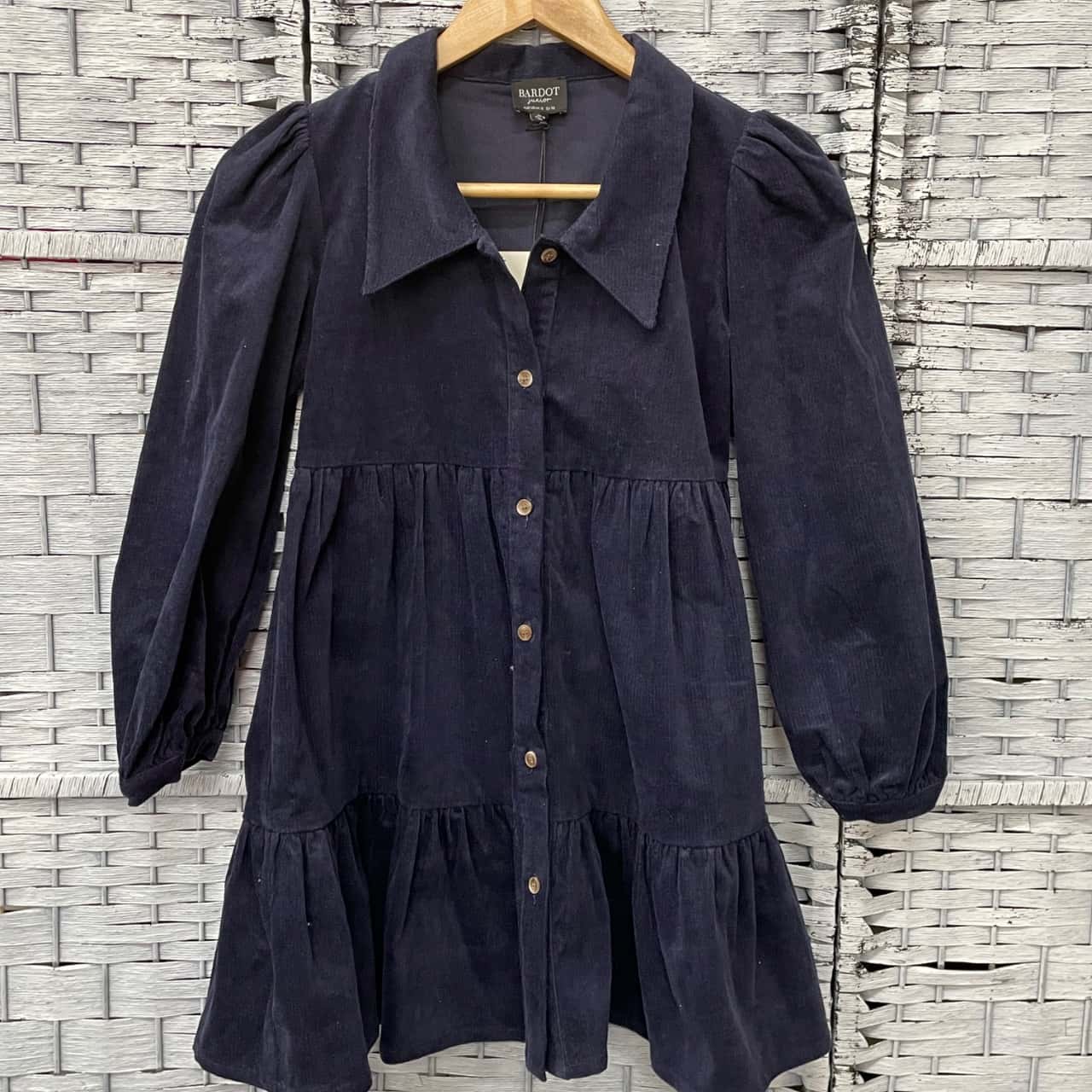 Bardot Junior Kids Size 12 Dress Blue