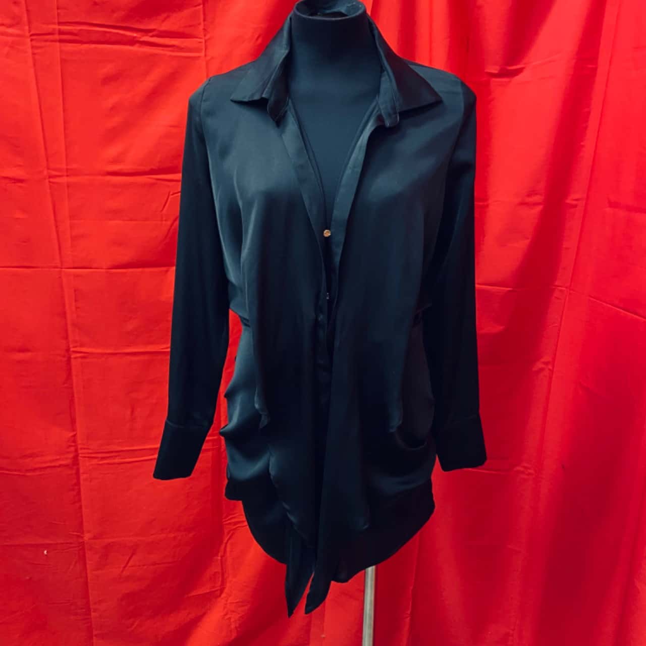 Womens R.N.W.Y. Size S Black Ruby Mindy Dress