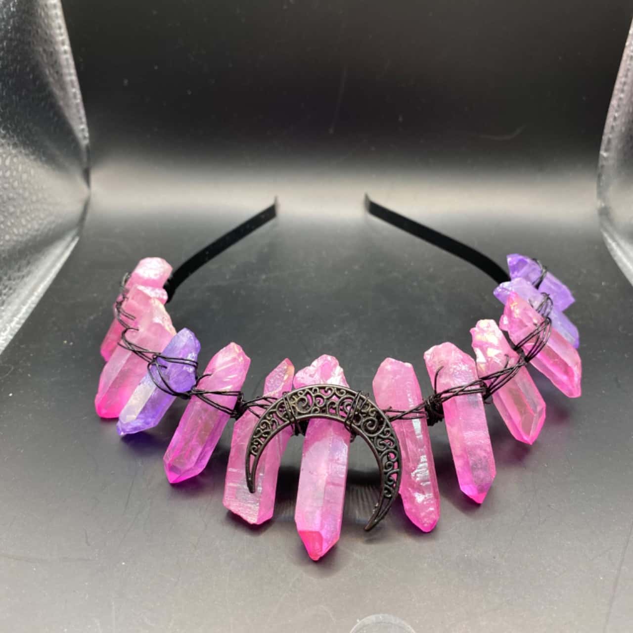Handmade Boho Goddess Moon Headband (s)