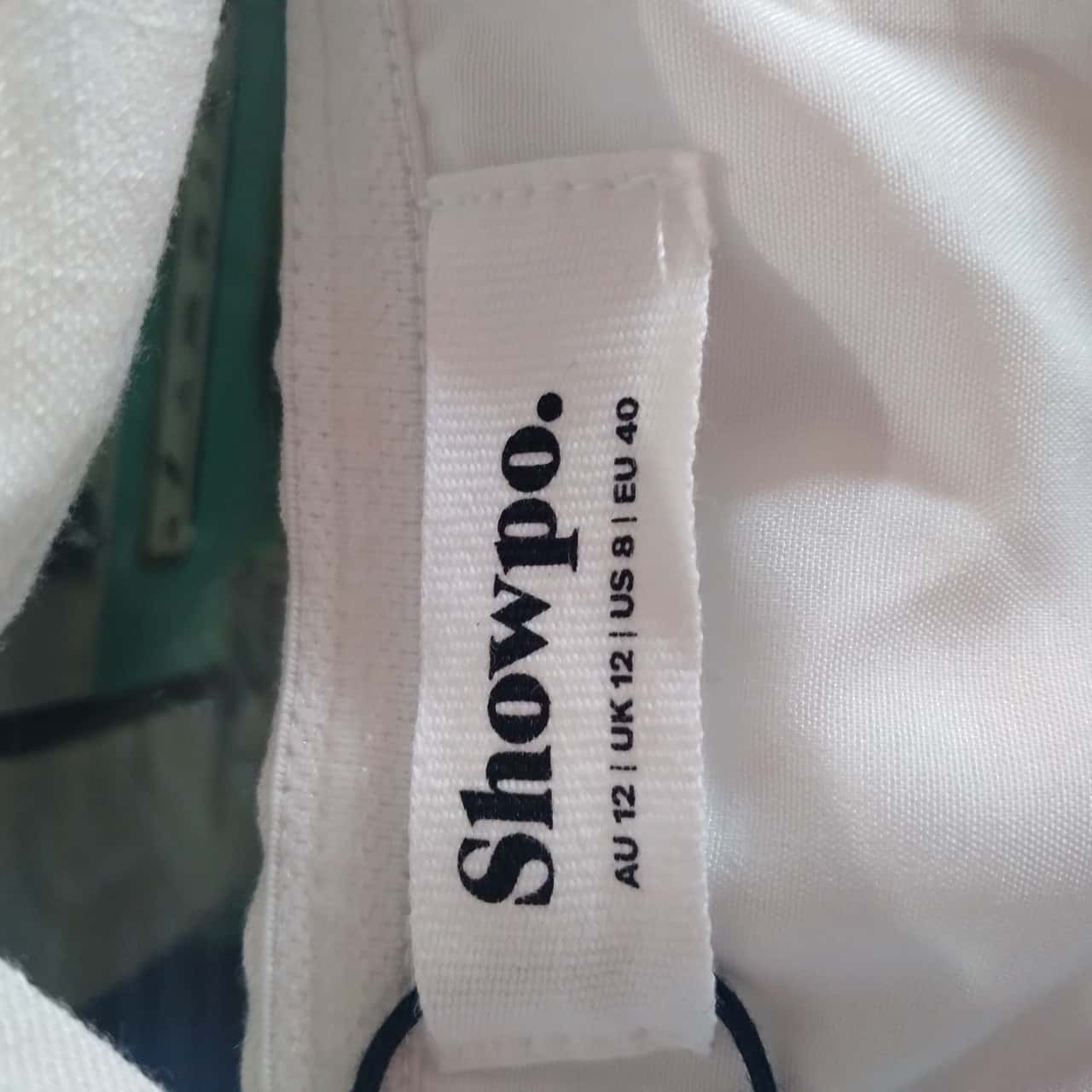 Showpo Womens Size 12 Strapless White (s)