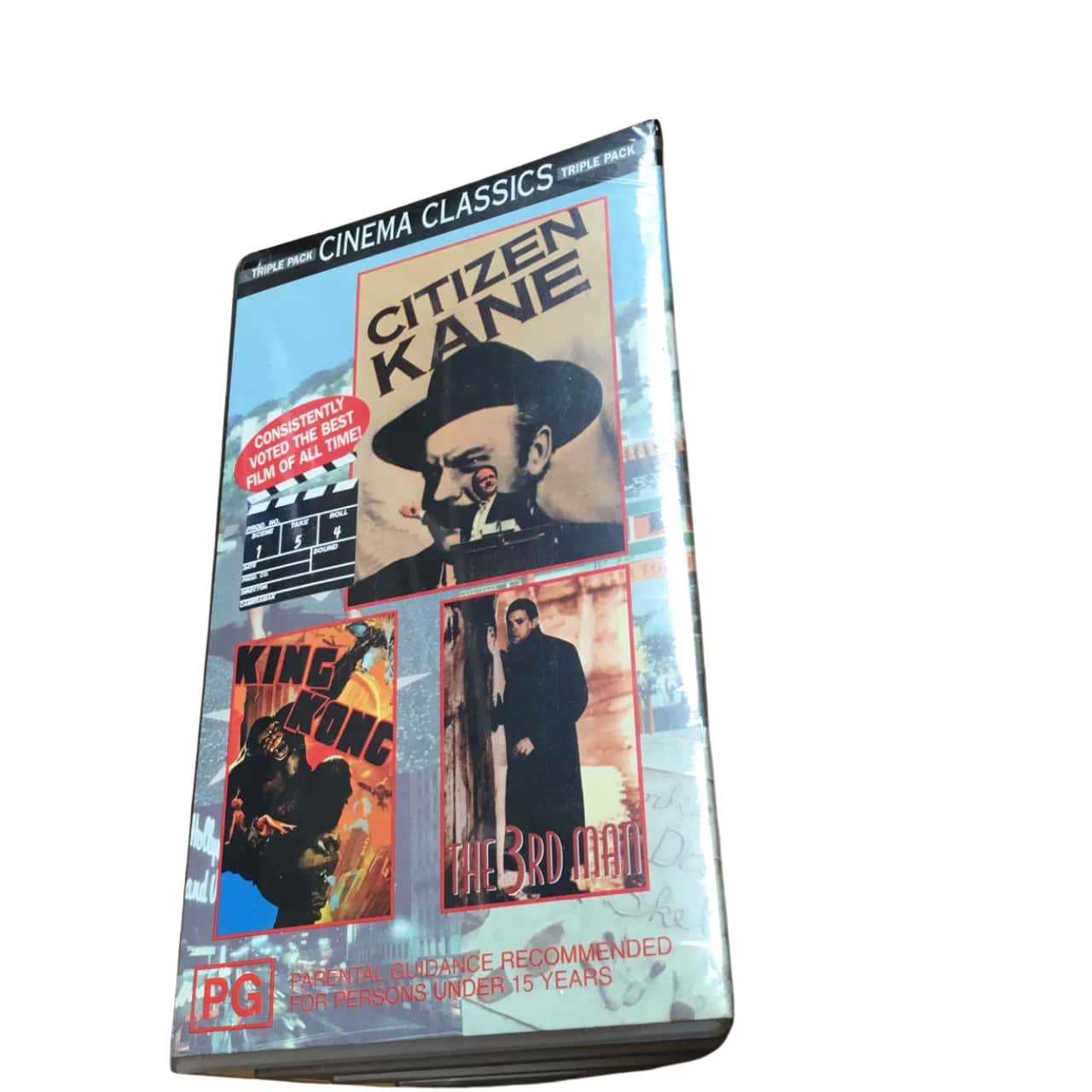 Cinema Classics Triple Pack - Citizen Kane, King Kong & The 3rd Man VHS ...