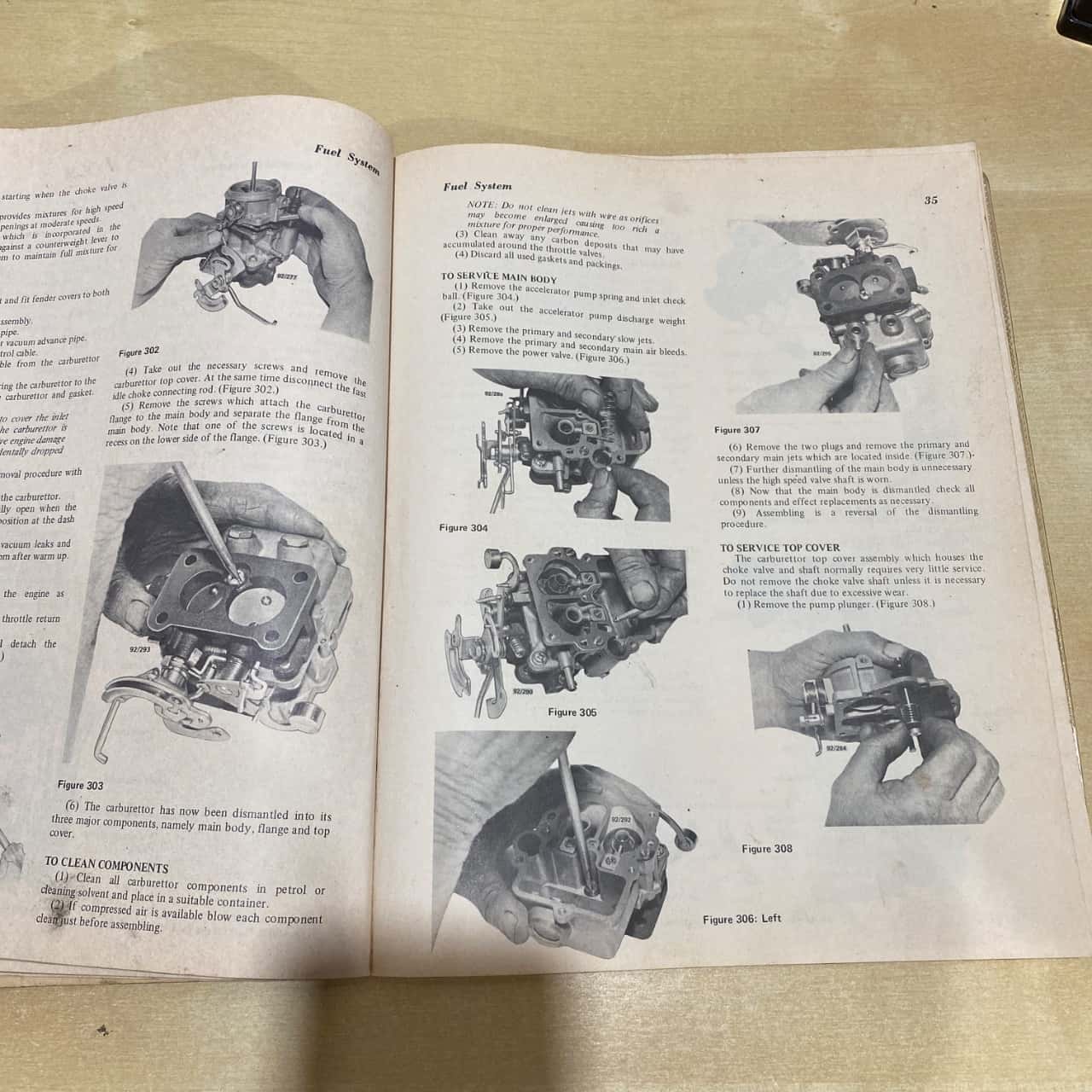 Mazda 1000/1300 Workshop Manual Series No92