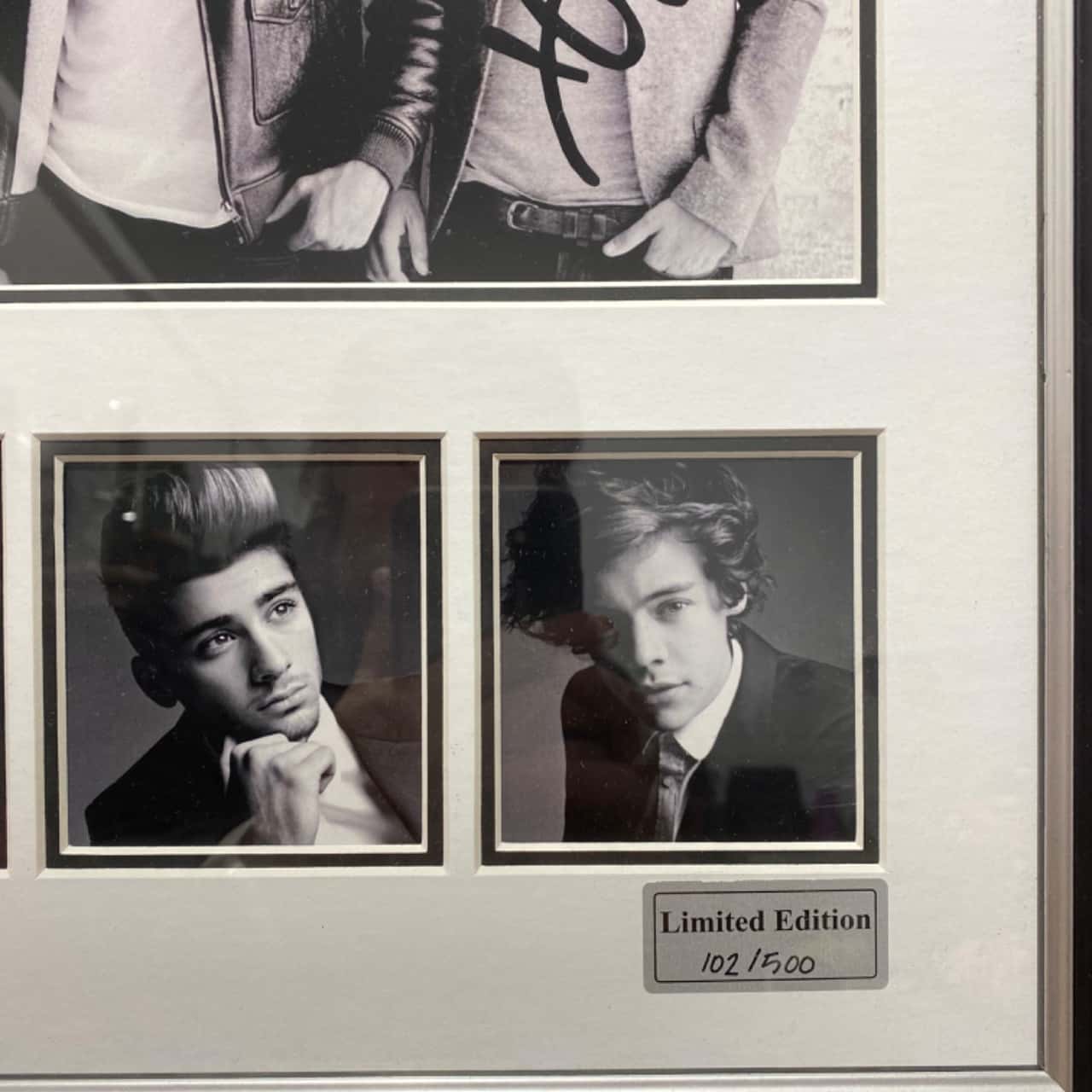 Limited Edition Signed One Direction Framed Photos 57 cm x 47 cm(s)