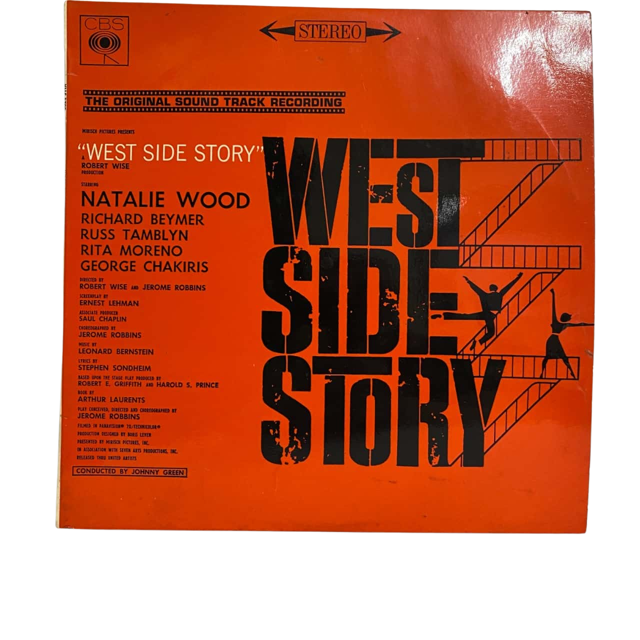 The Original soundtrack recording for the 1961 film West Side Story .Vinyl