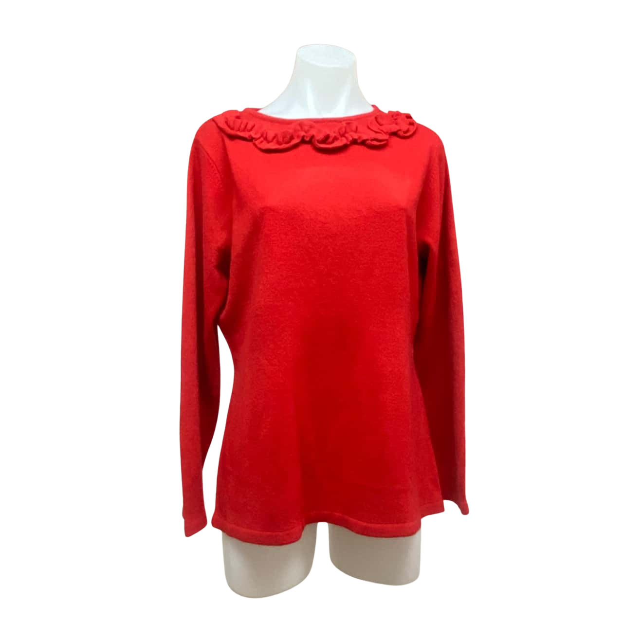 Liz Jordan Womens Size L Red