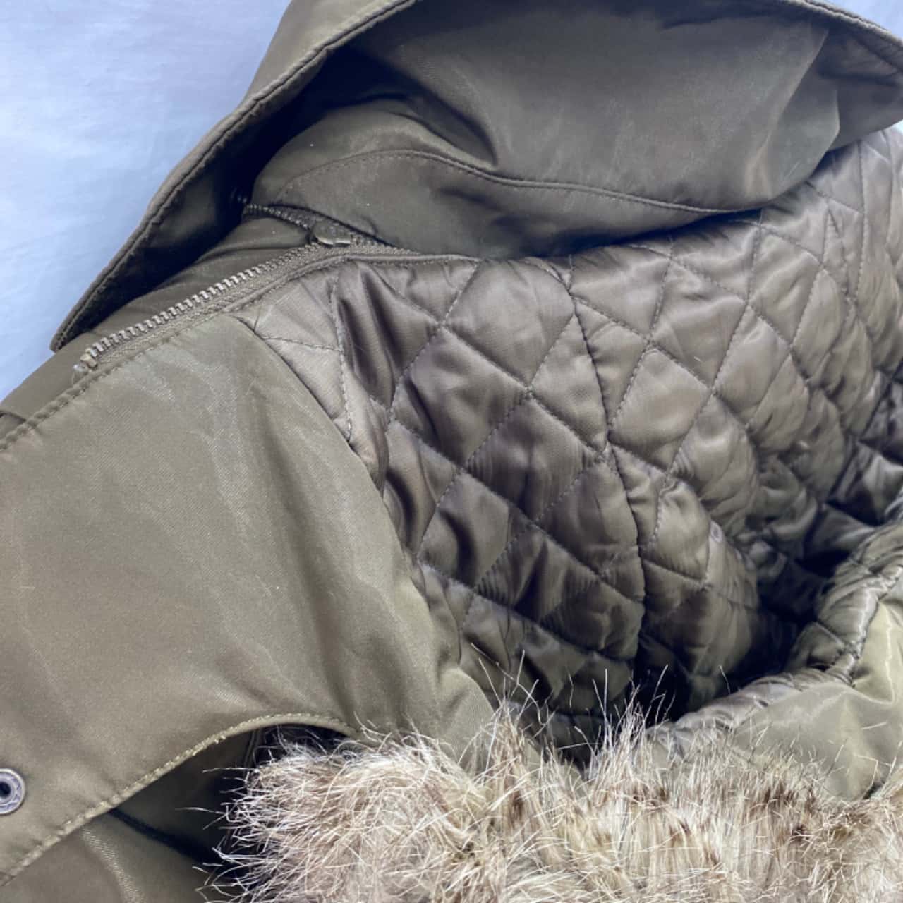 Witchery Womens Size XS Winter Jacket Green (s)