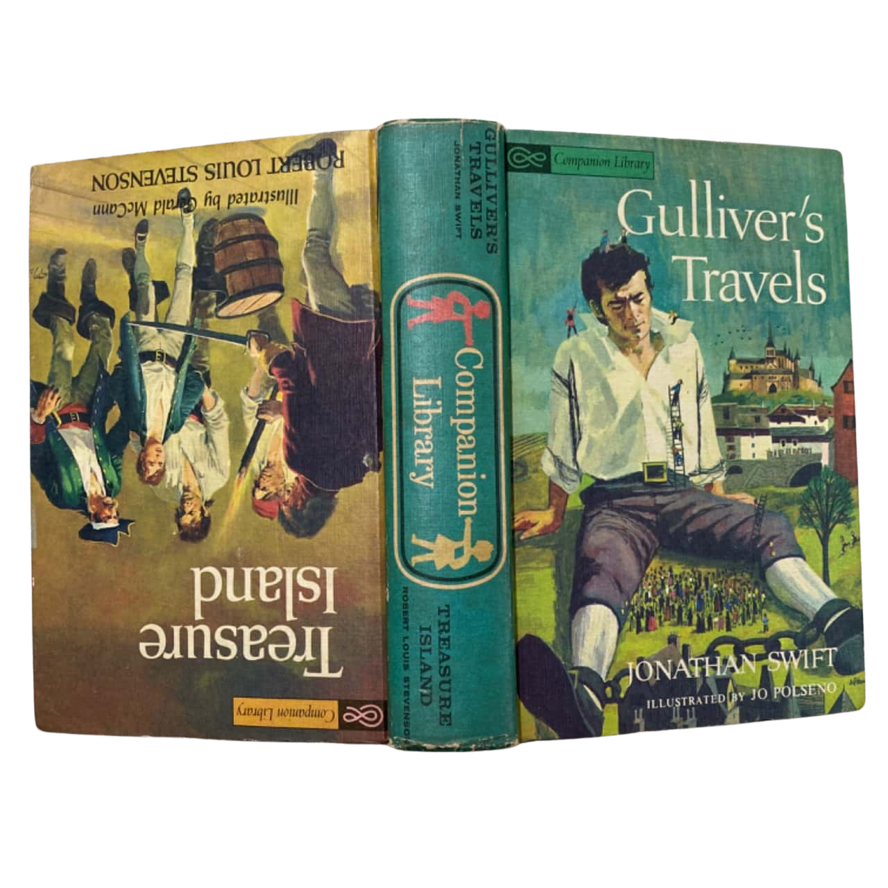 Companion Library “Gulliver’s Travels” & “Treasure Island” Vintage ...