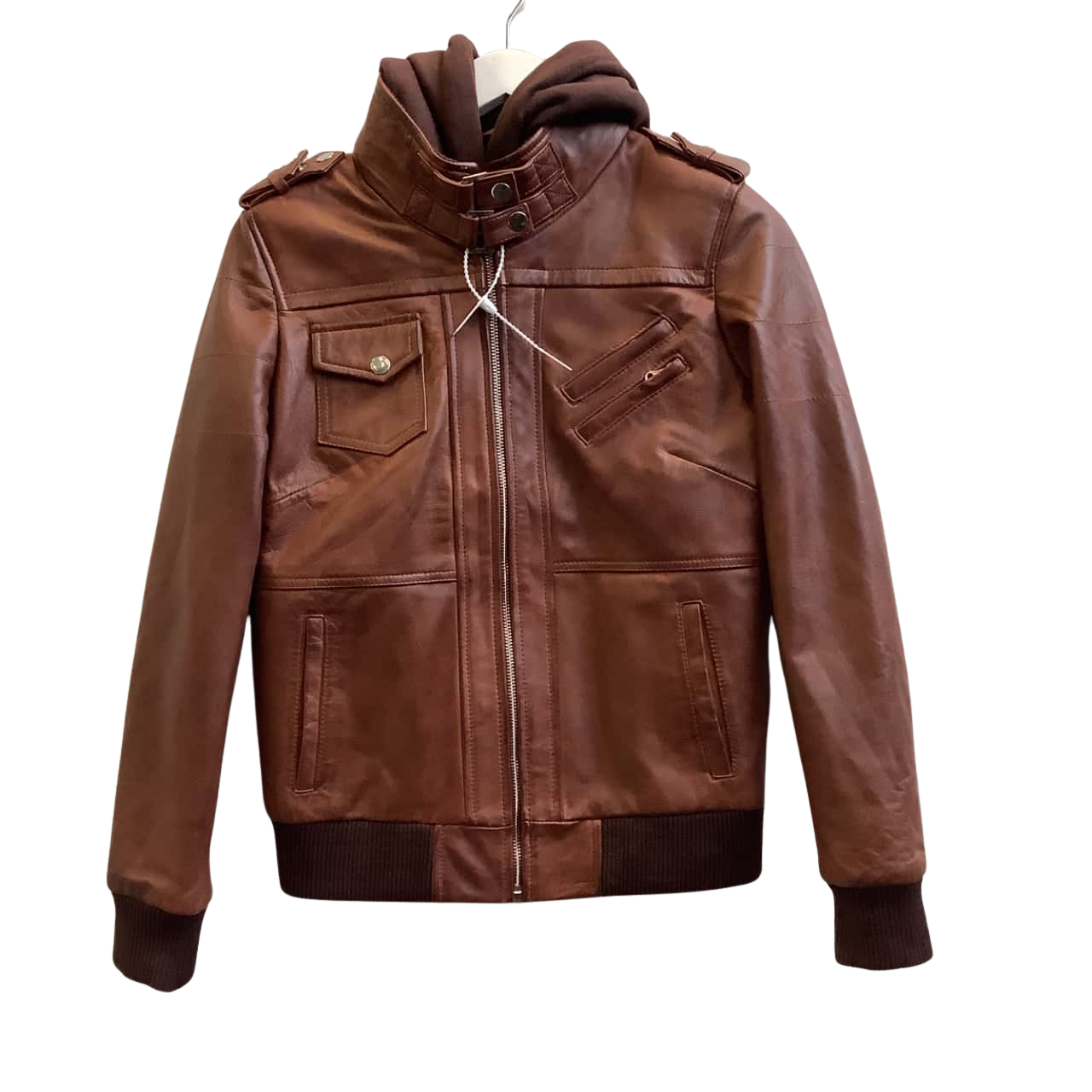 Brand New Real Leather Womens Size M Edinburgh Leather Blend Hood ...