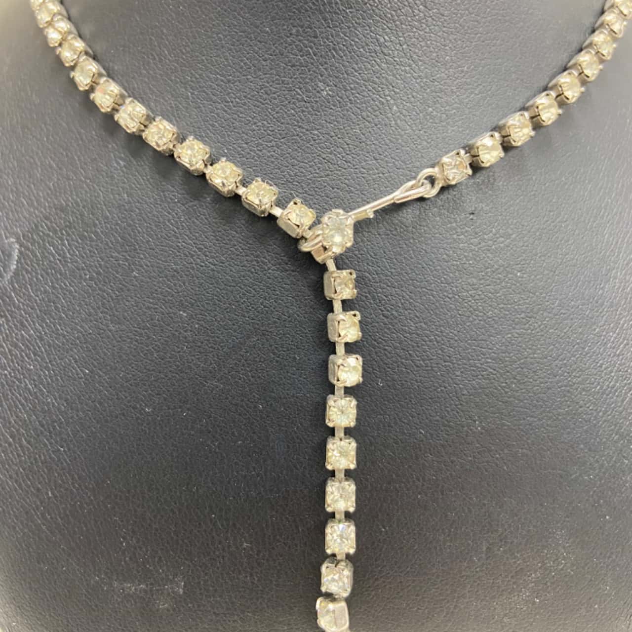 Other Womens Necklaces Silver Diamante(s)