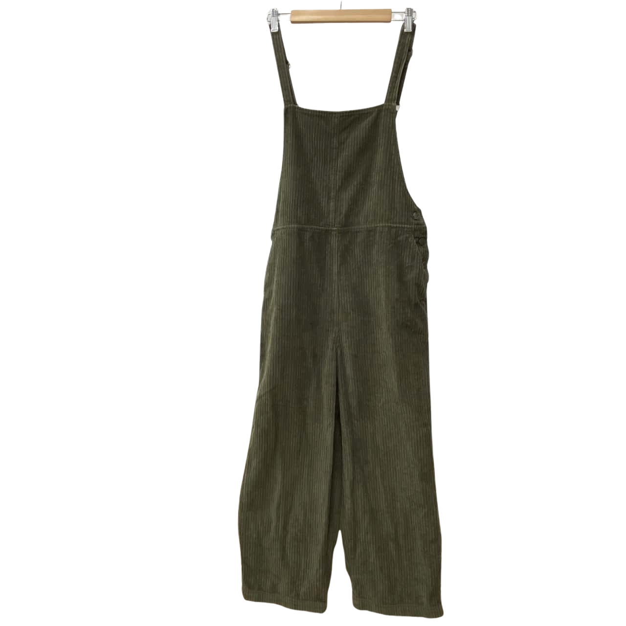 RVCA Women's Overalls Size 12 - Corduroy - Khaki(s)