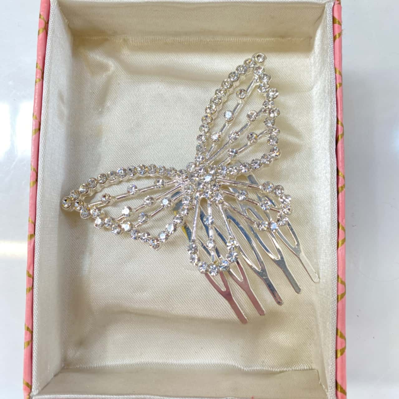 Butterfly Diamond Hair Comb Accessories(s)