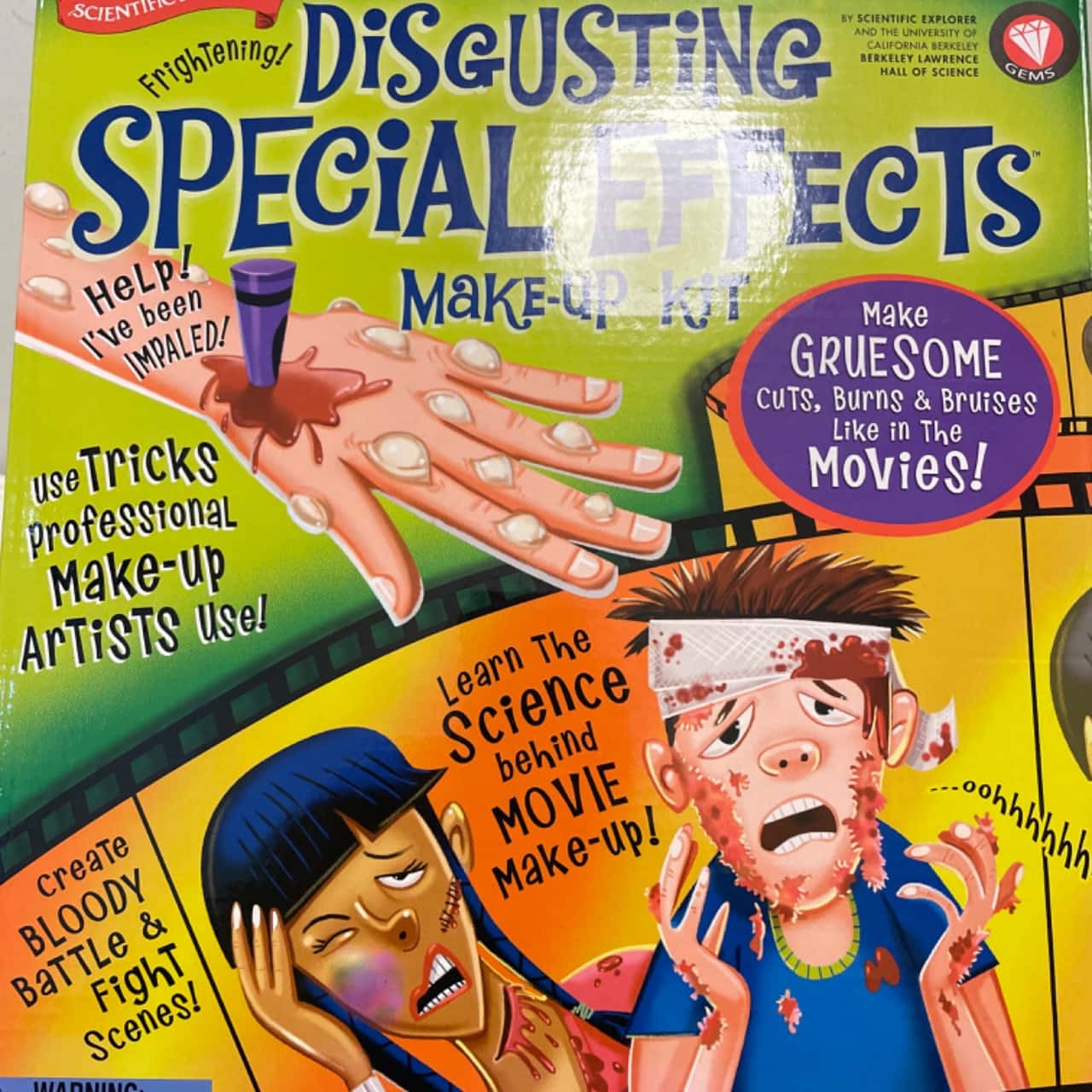 Disgusting special Effects Makeup Kit