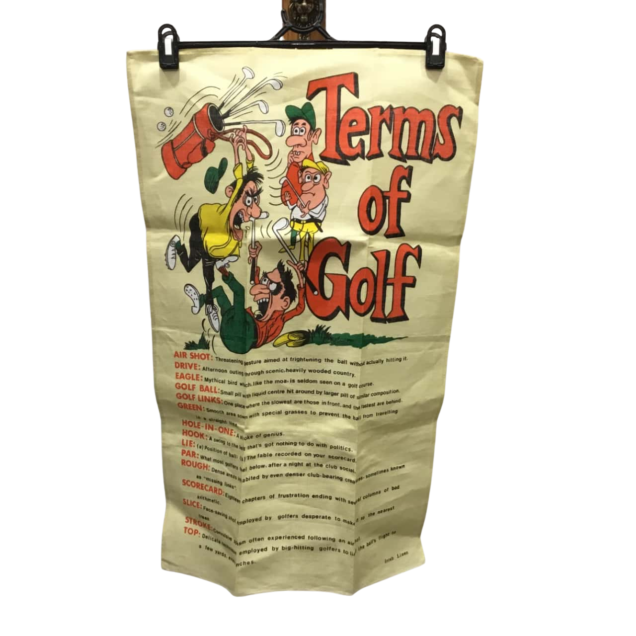 Terms Of Golf Irish Linen Teatowel(s)