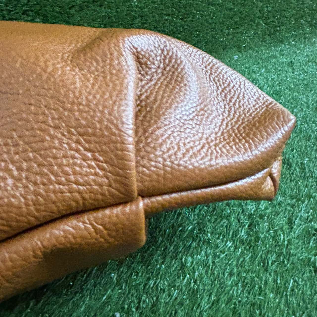 Bee Leather Co. Penelope Tan Leather Shoulder Bag