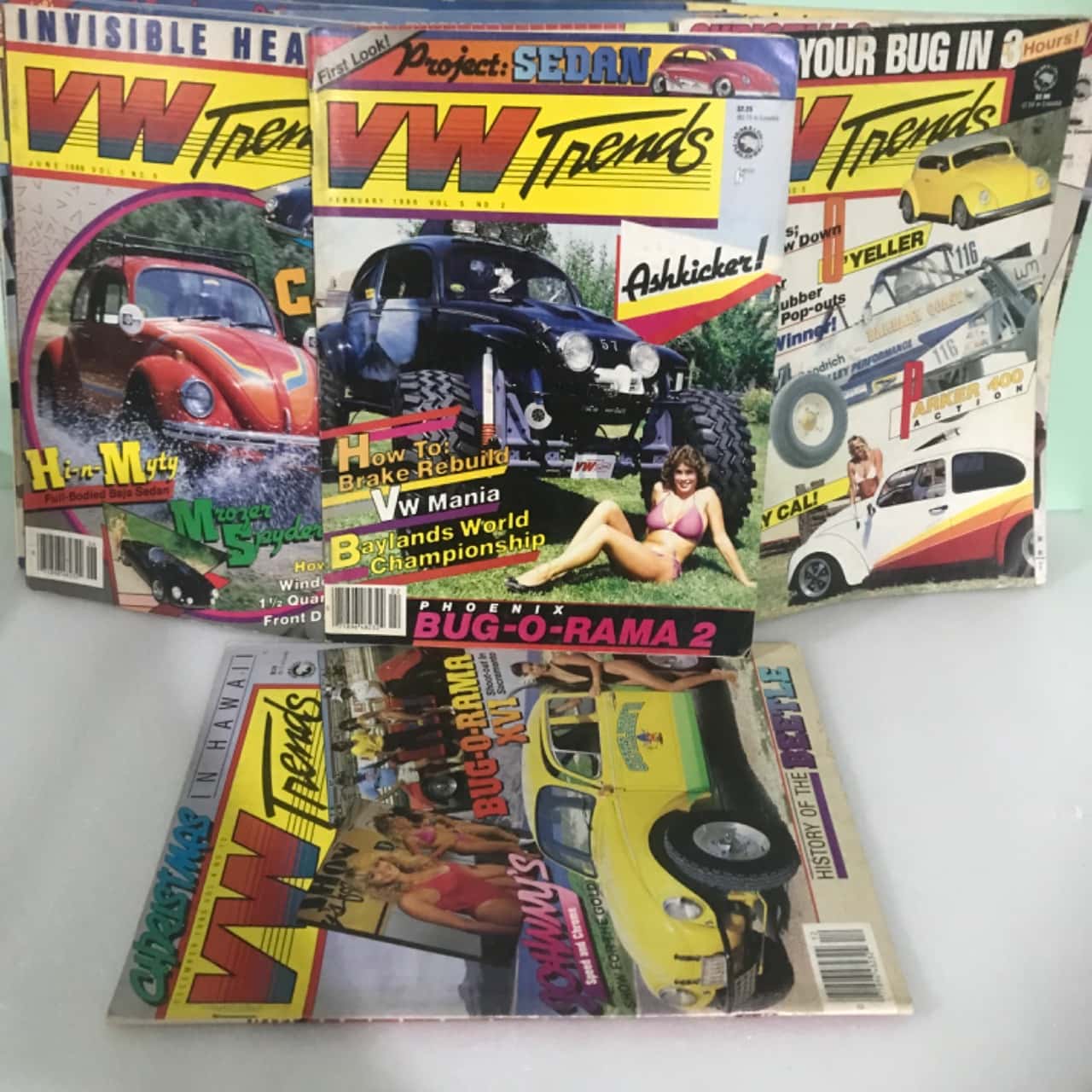25 Vintage 1980s Hot Rod - Auto - VWMagazines Bulk Lot
