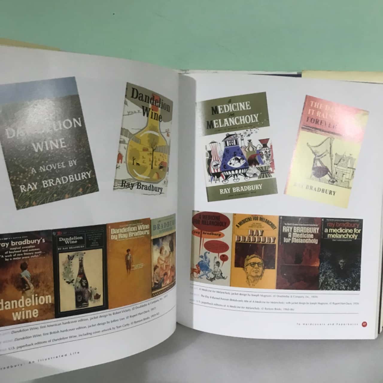 Bradbury An Illustrated Life of Ray Bradbury (Novelist) Large Hard Cover(s)