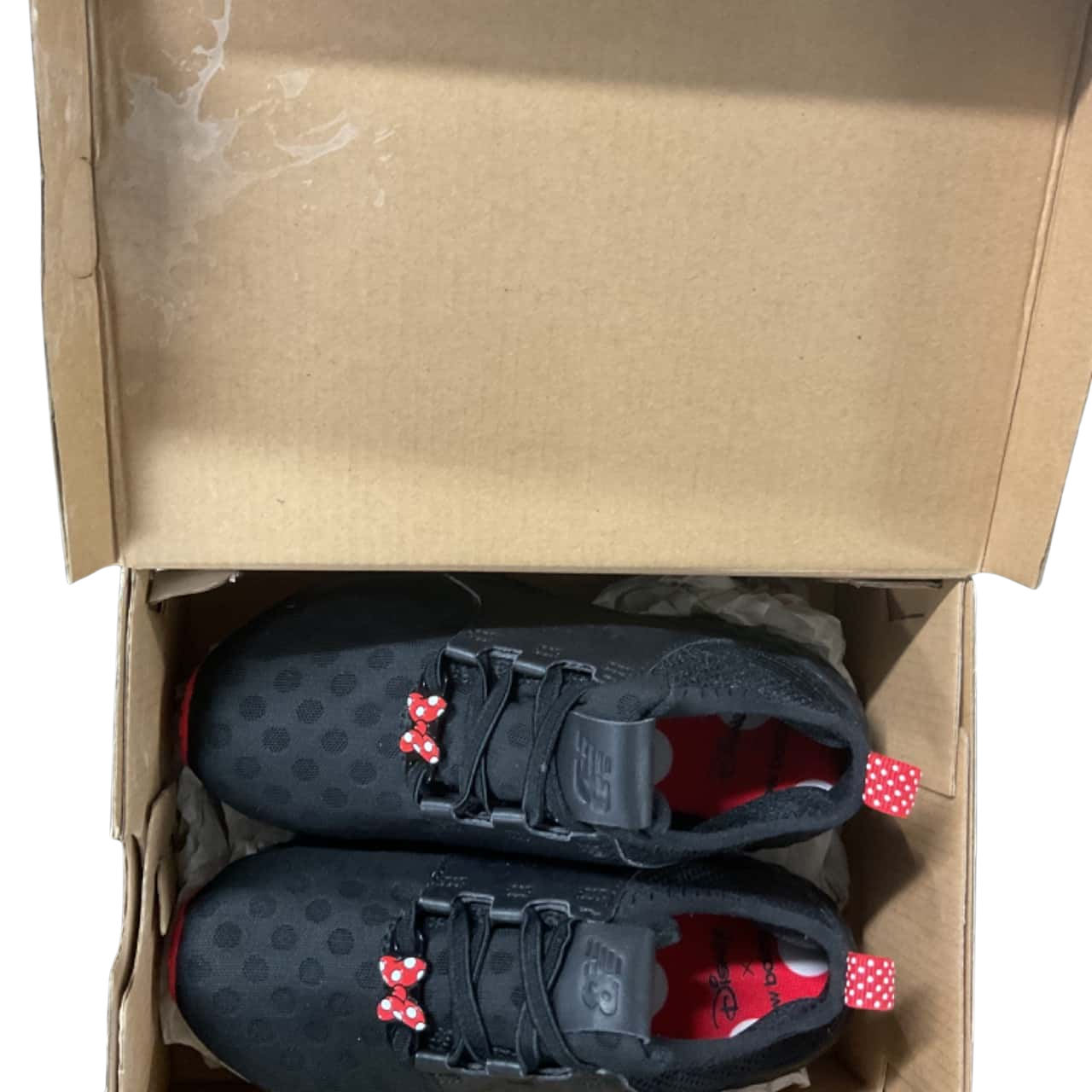 Kids Disney / New Balance Size 11 Shoes Black /minnie mouse. Still in ...
