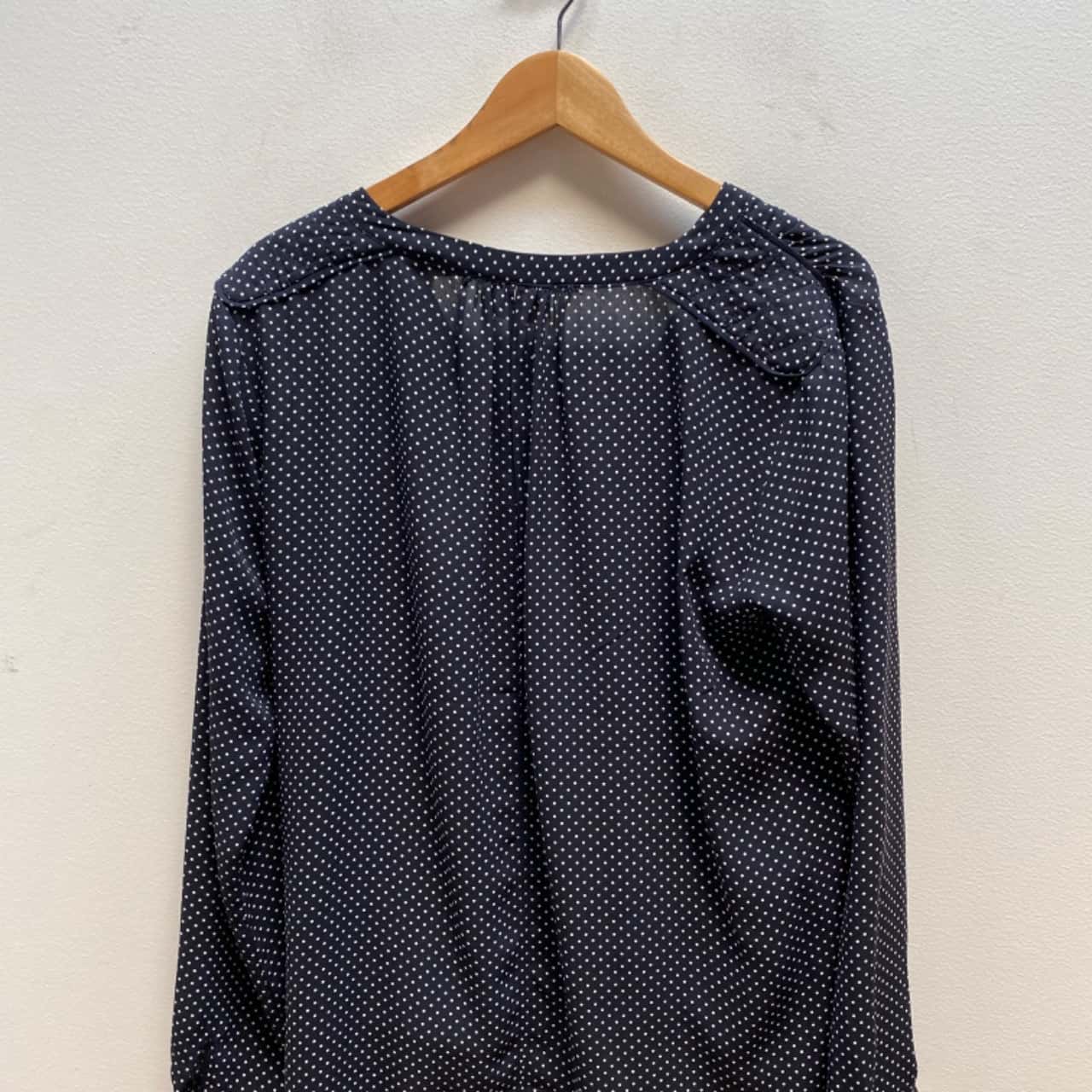 Seed Heritage Womens Navy Wrap Top(s)