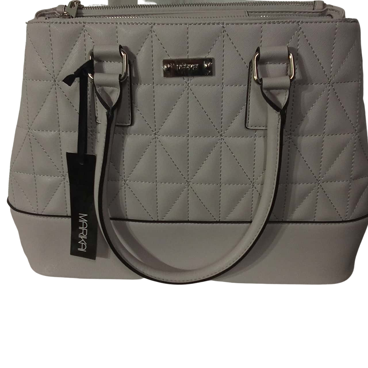 Markai Ladies Large Grey Handbag With Shoulder Strap NWT(s)