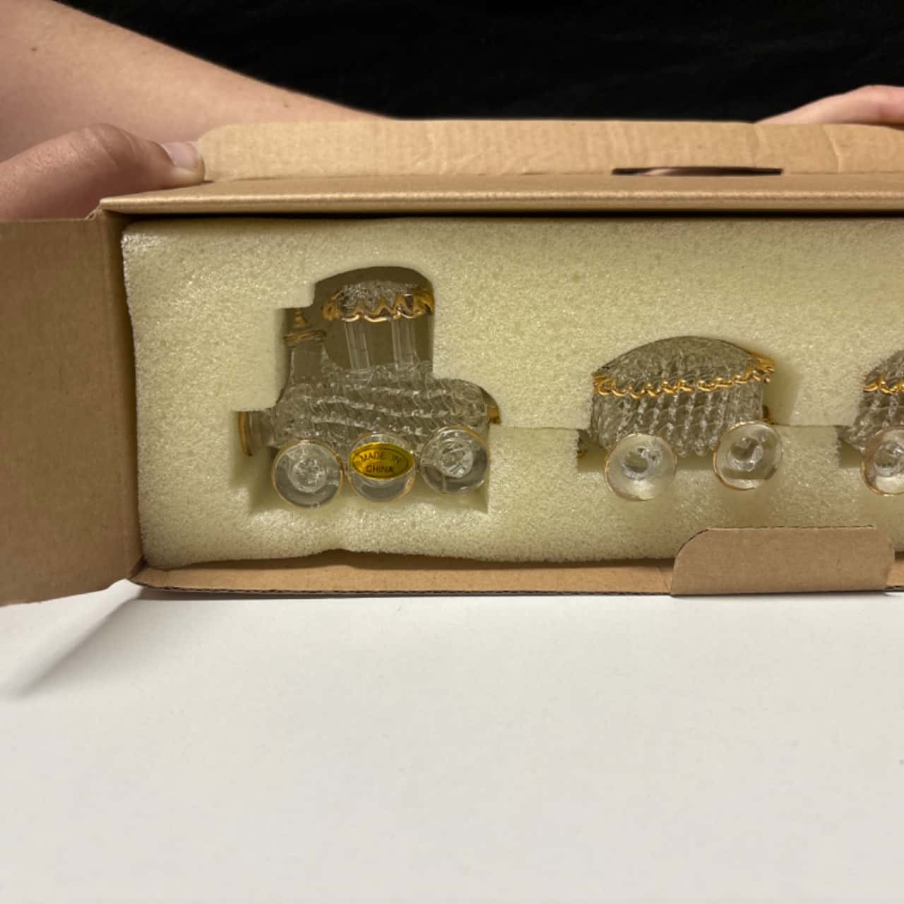 Spun glass Avon train set (s) - New Without Tags | Salvos Stores