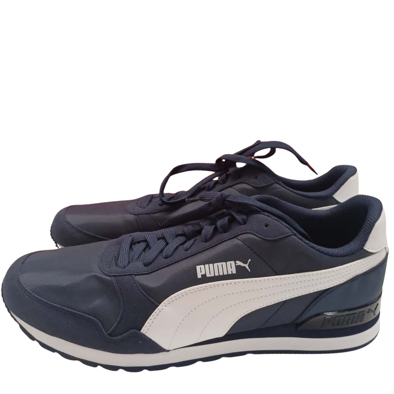 Puma Mens Size UK 11 Blue / White Shoes(s)