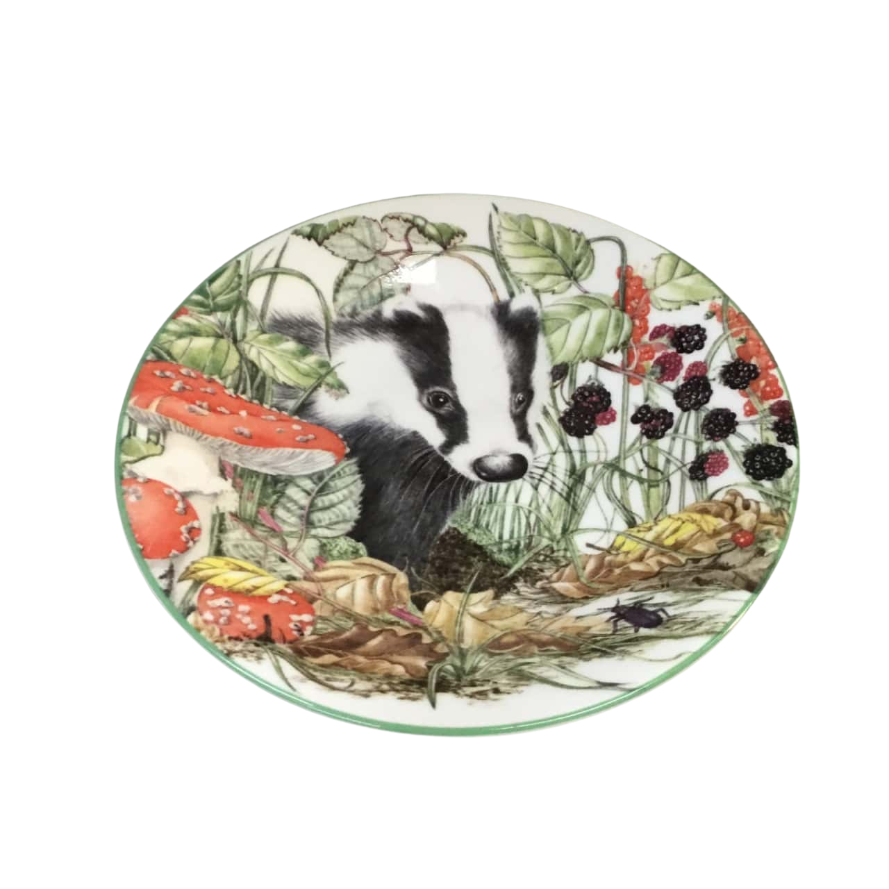 Royal Kendall The Sheila Mannes -Abbott Collection Plate Approx 12cm Dia