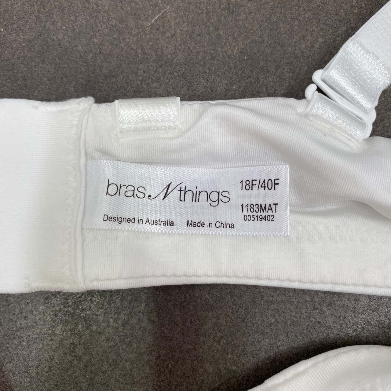 Bras N Things Womens Maternity Bra 18F/40F White (s) - New With Tags ...