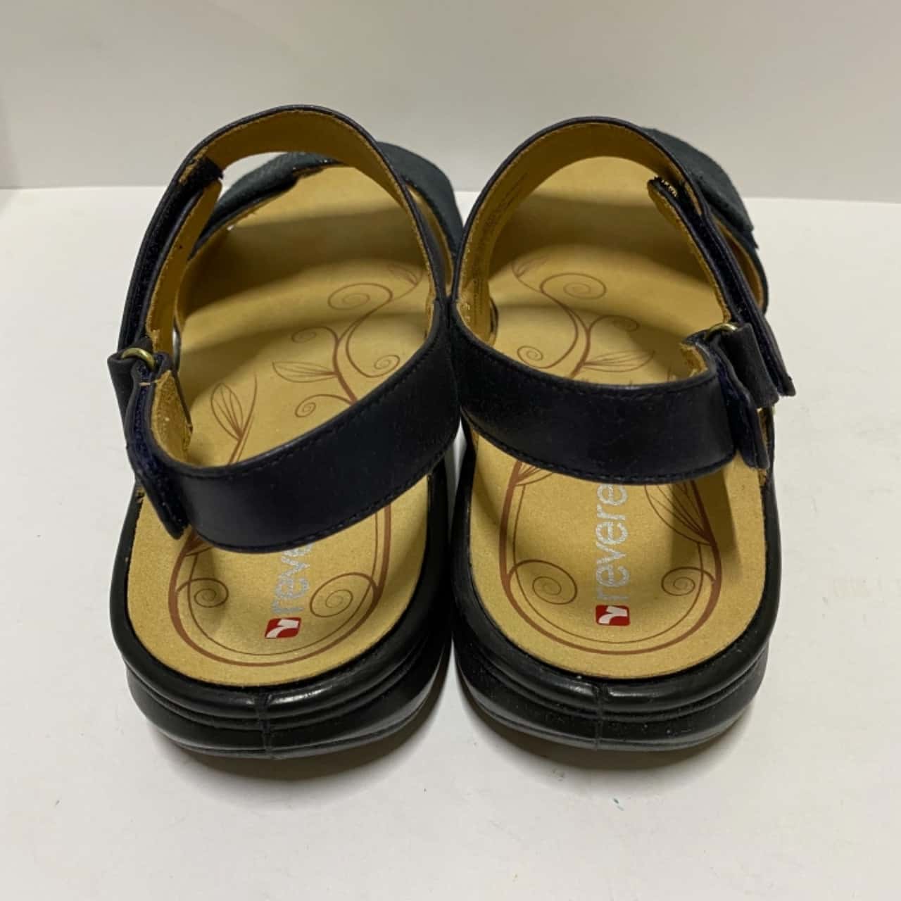 Revere Womens Size 39M Navy Blue Sandals(s)