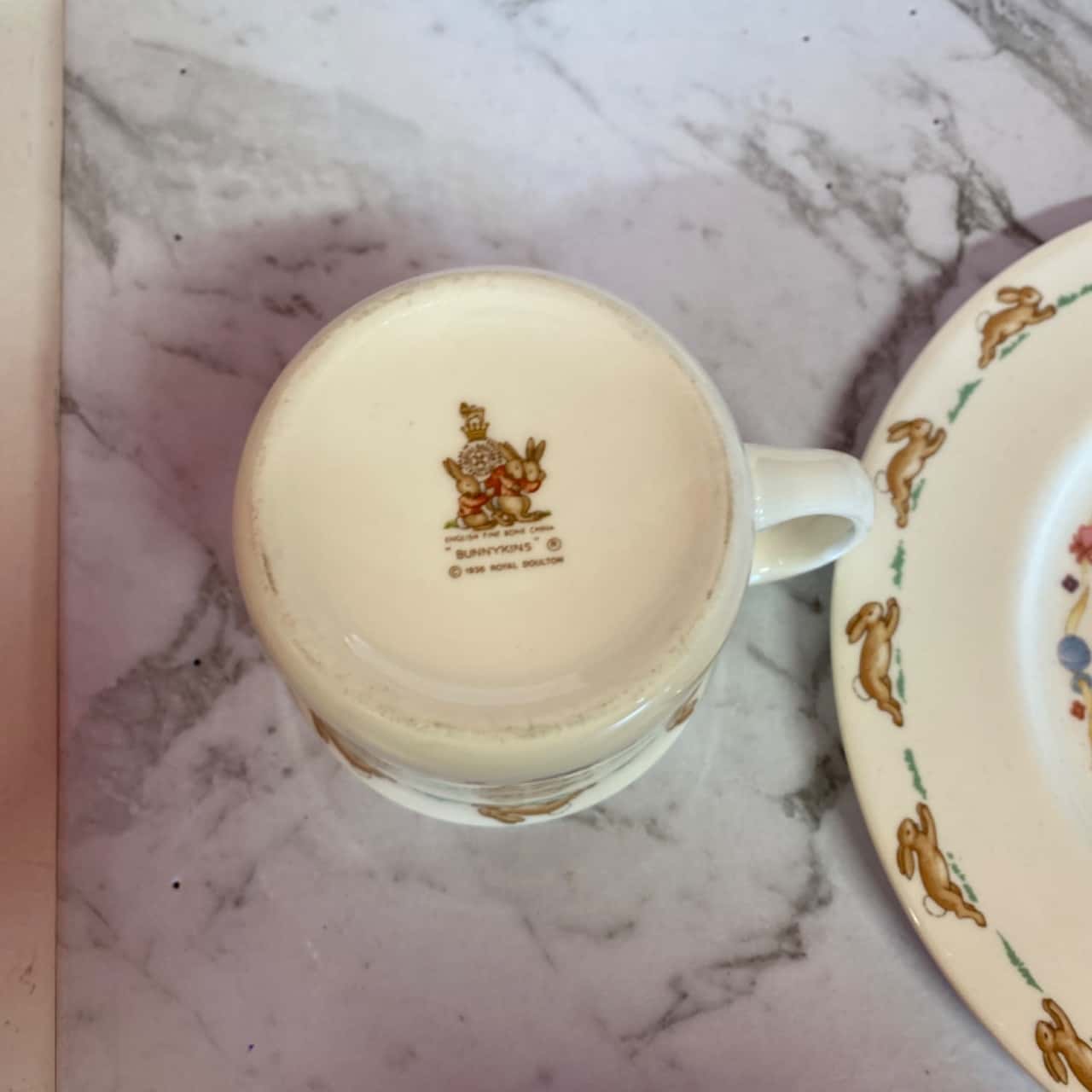 Peter Rabbit cup and saucer