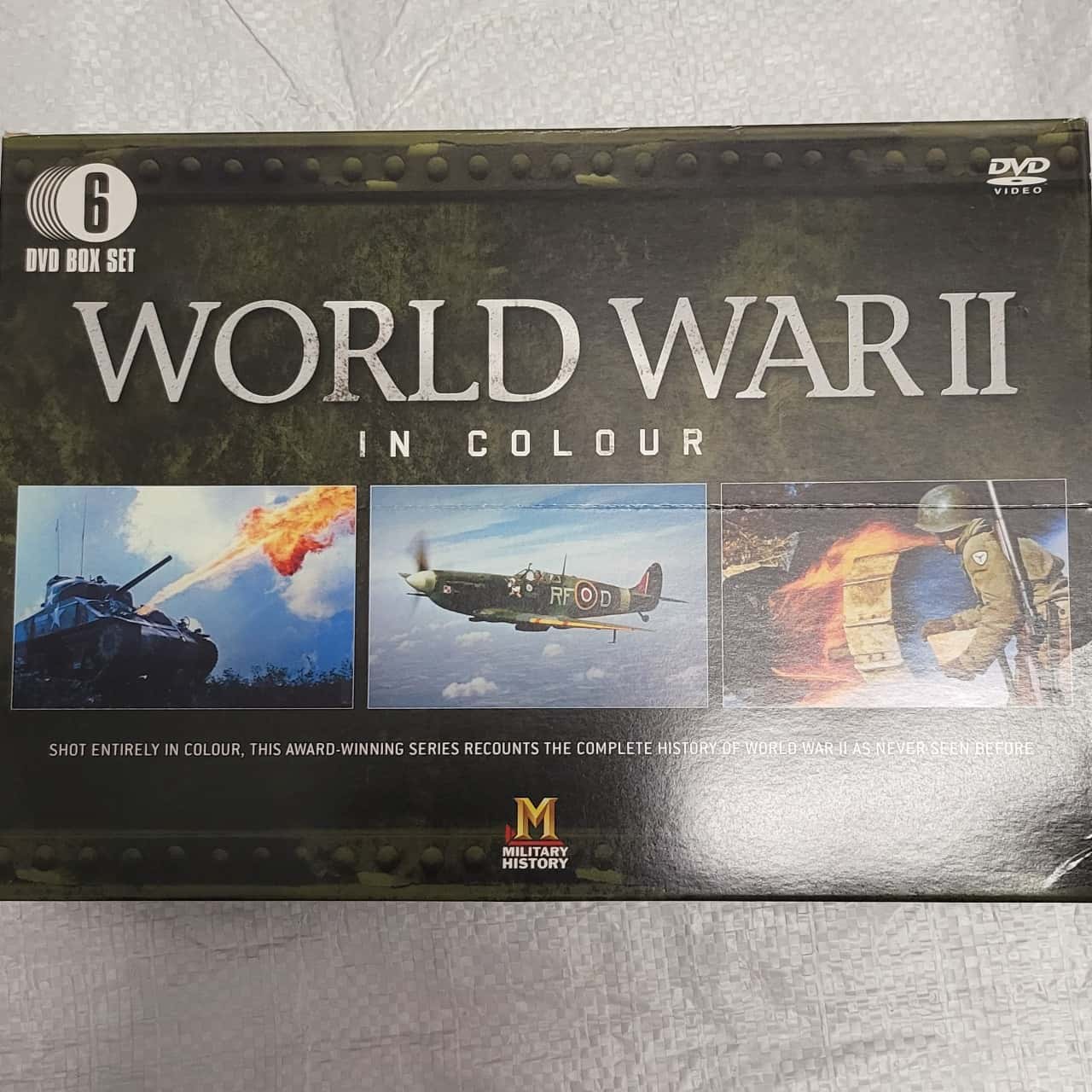 World War II in Colour 6 DVD Box Set
