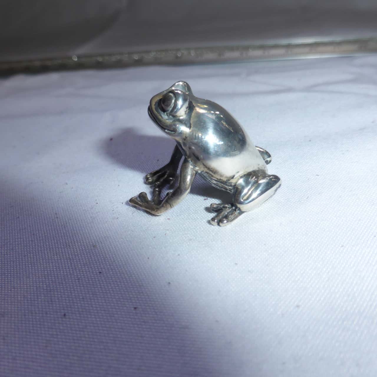 Silver Marked 925 Frog (s)