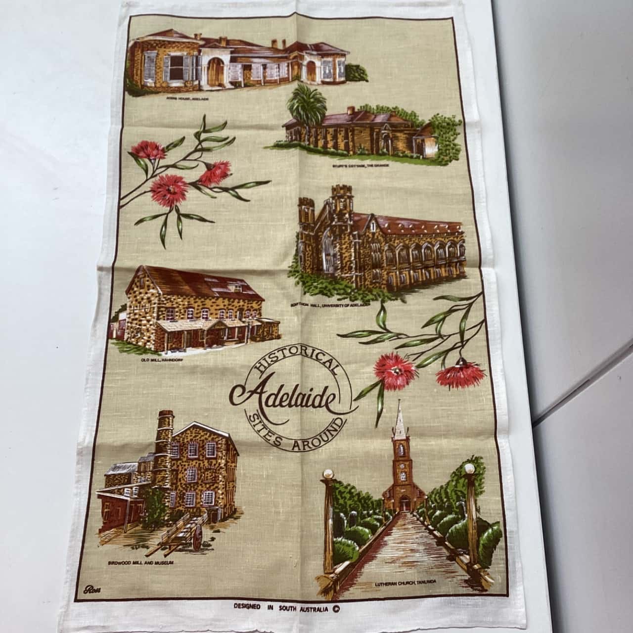 Adelaide Historical Sites Tea Towel(s)