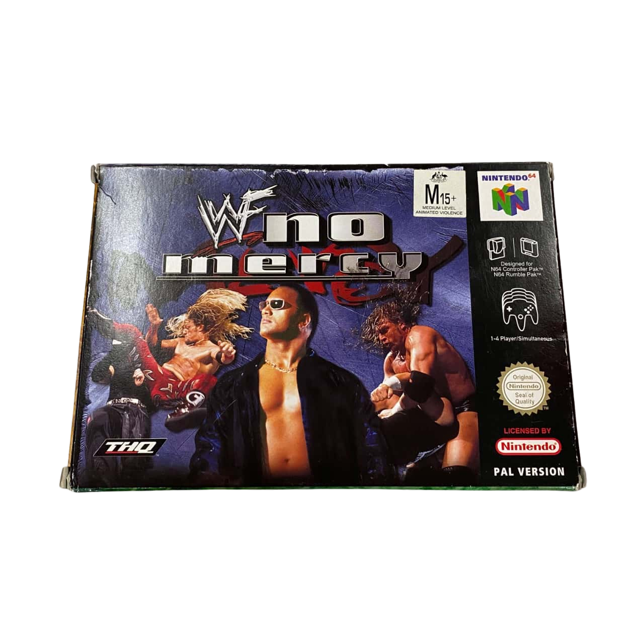 WWF No Mercy Nintendo 64 CIB(s)