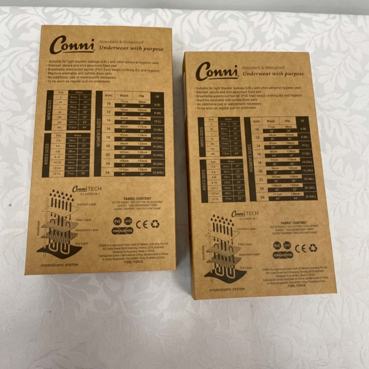 Conni- Classic Beige Women’s Full Brief x3