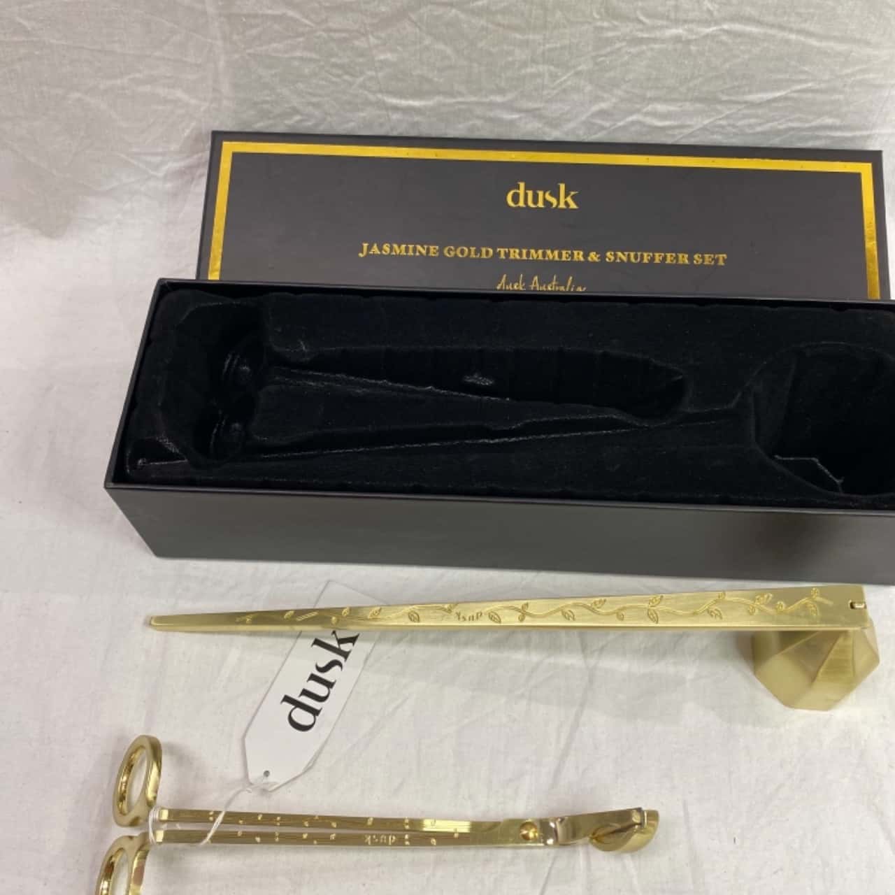 Dusk Jasmine gold Trimmer& Snuffer set(s)