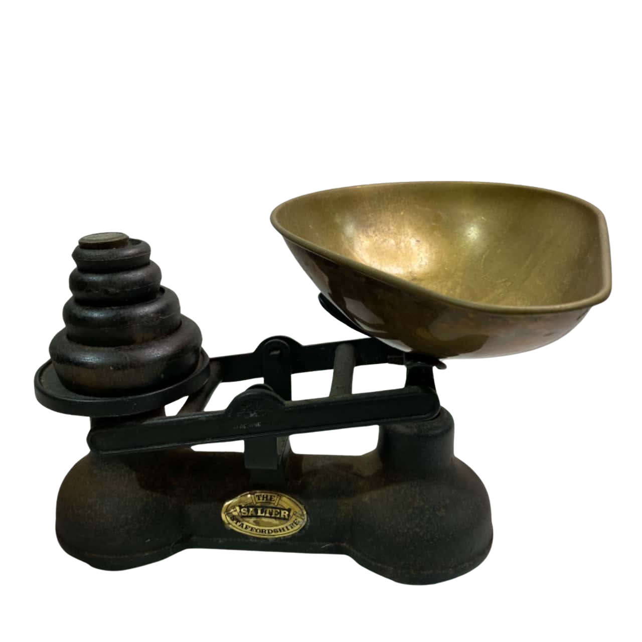 English Salter Scales With Weights(s)