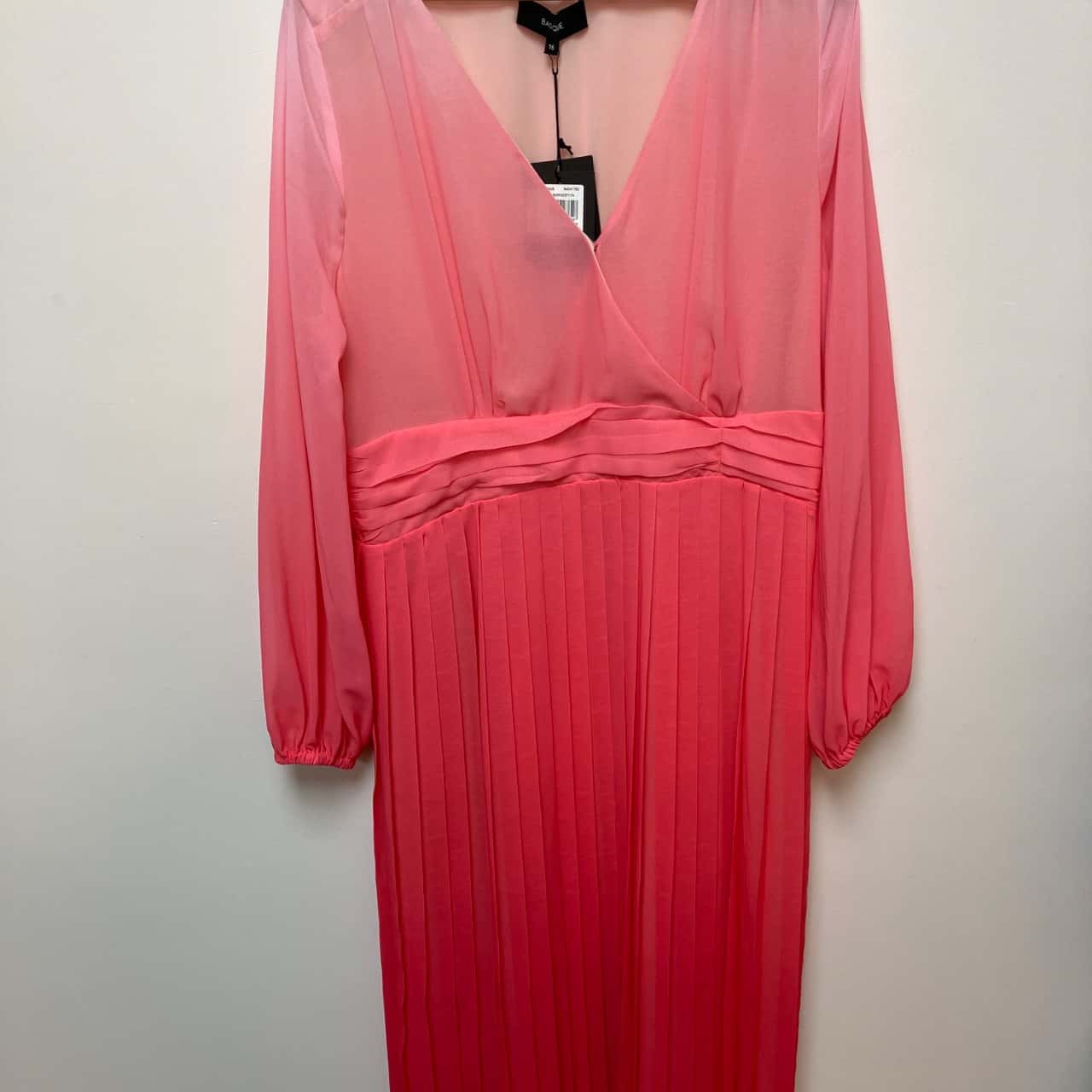 Basque Womens Size 16 Cocktail Dress / Formal Dress Pink (s)