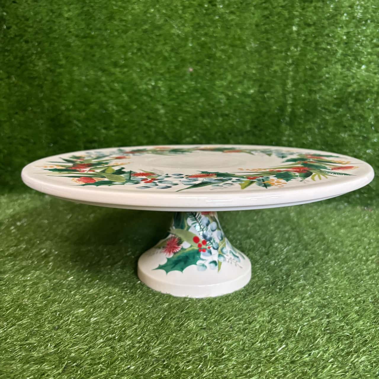 Maxwell & Williams Holly Berry Footed Cake Stand (Boxed)(s)