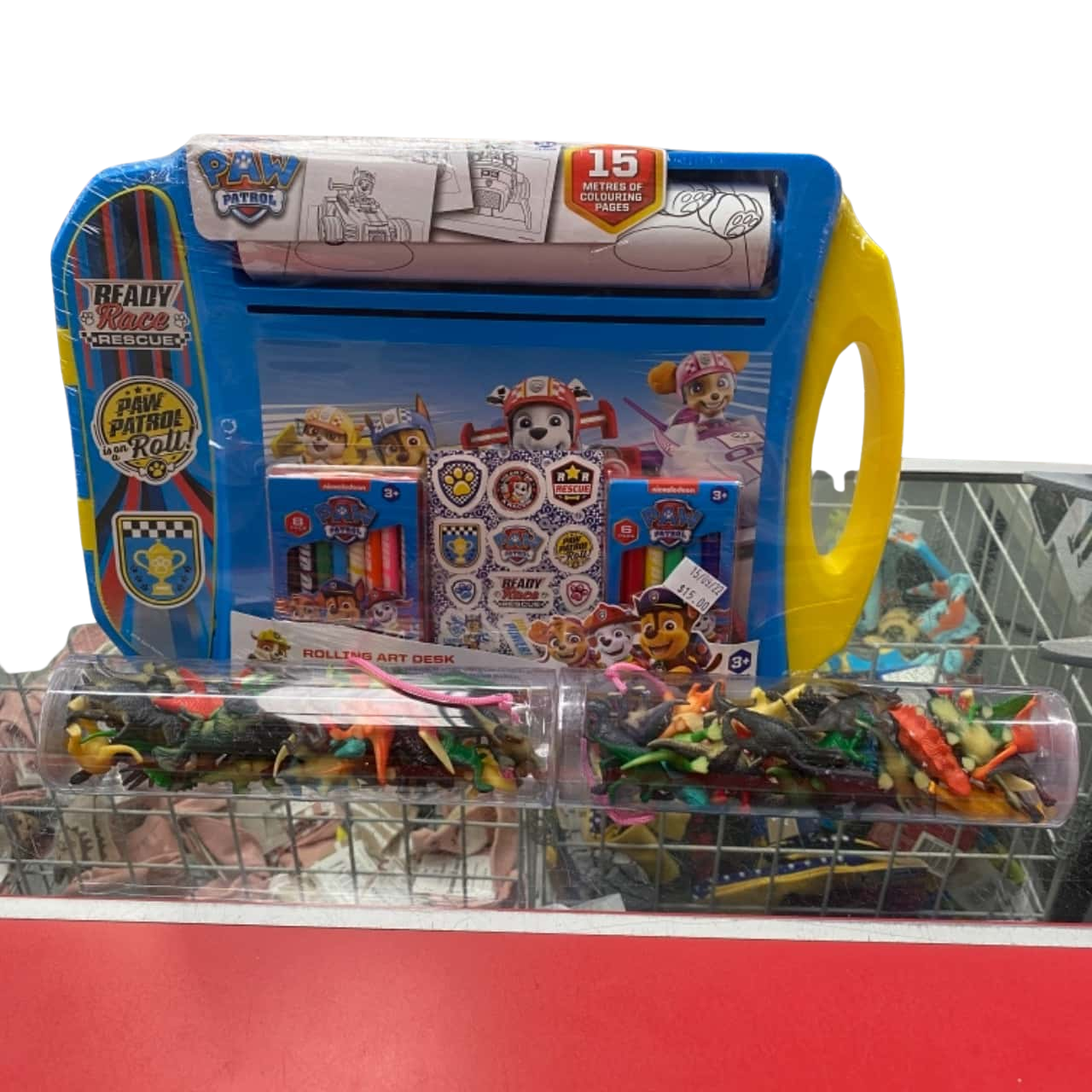 Paw Patrol Rolling Art Set Plus Dinosaur Pack UAN (s)