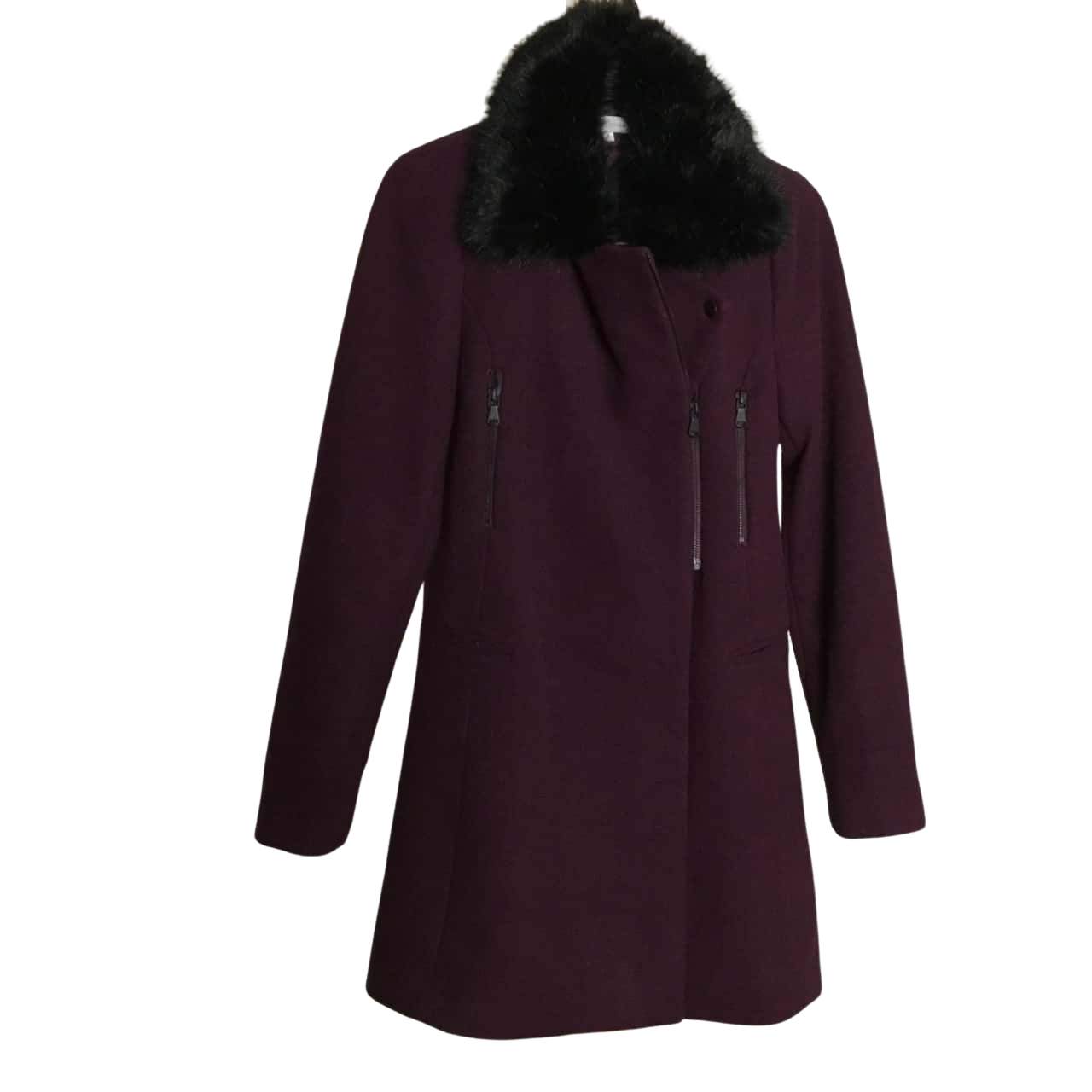 Wayne Cooper Grape Coloured Coat Size 8
