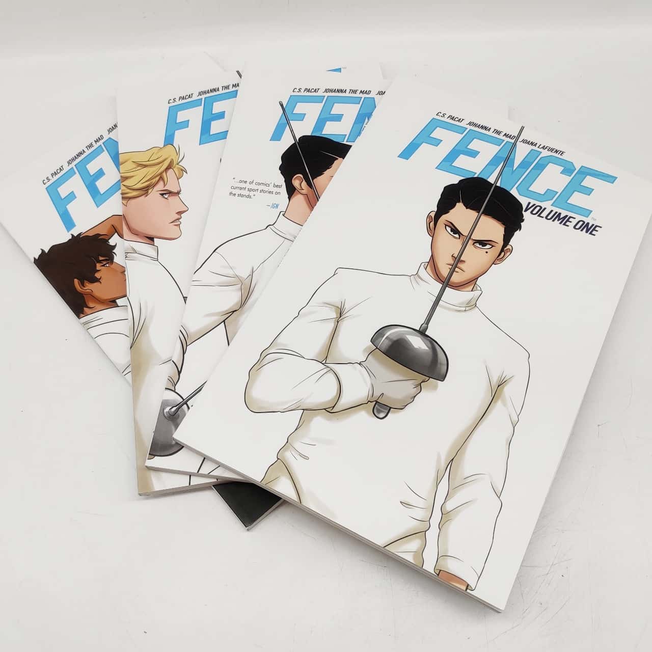 4 Volume Set of Fence by C.S. Pacat Graphic Novels Anime pb(s)