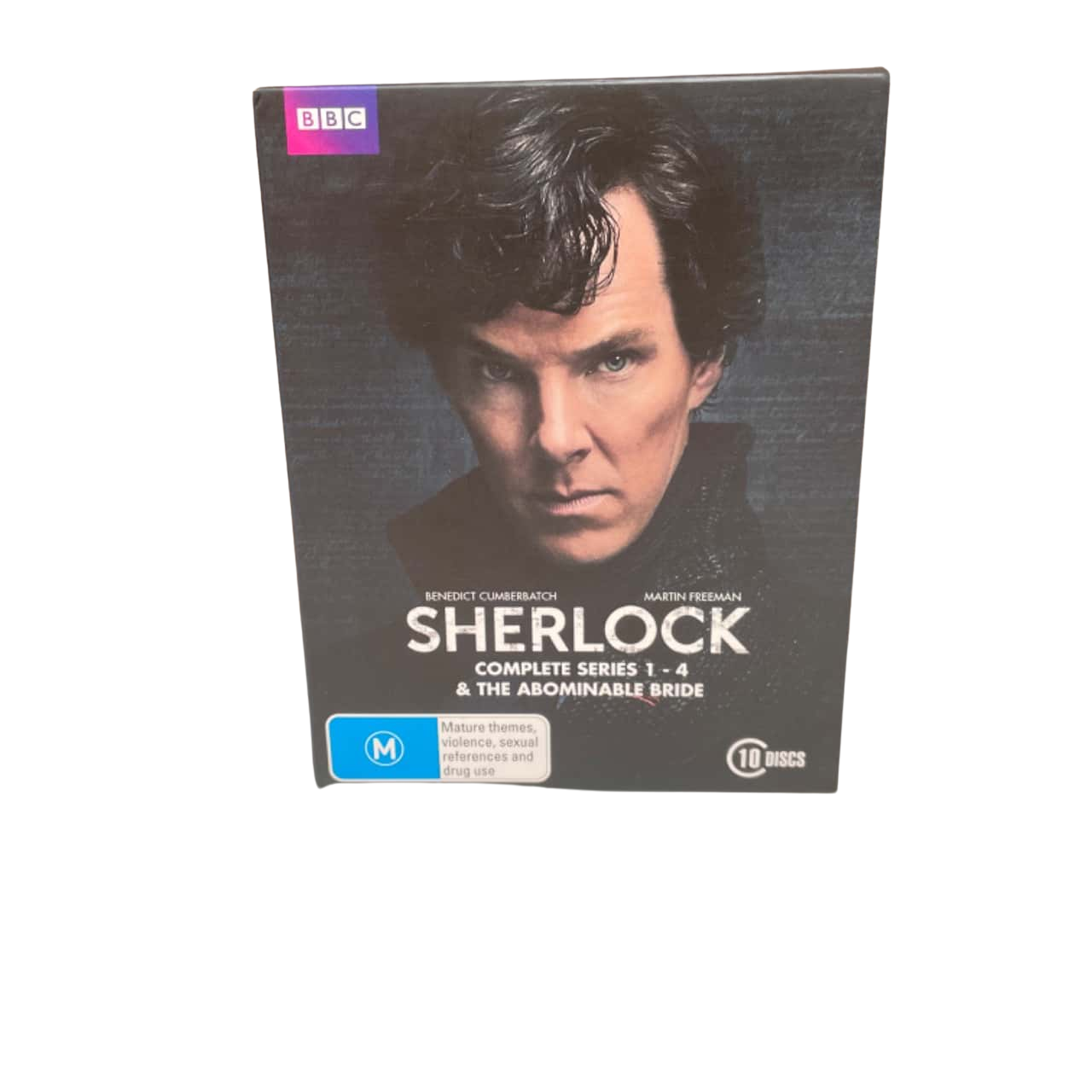 Blu-Ray Sherlock Holmes Boxed set. Series 1-4 plus the Abominable Bride