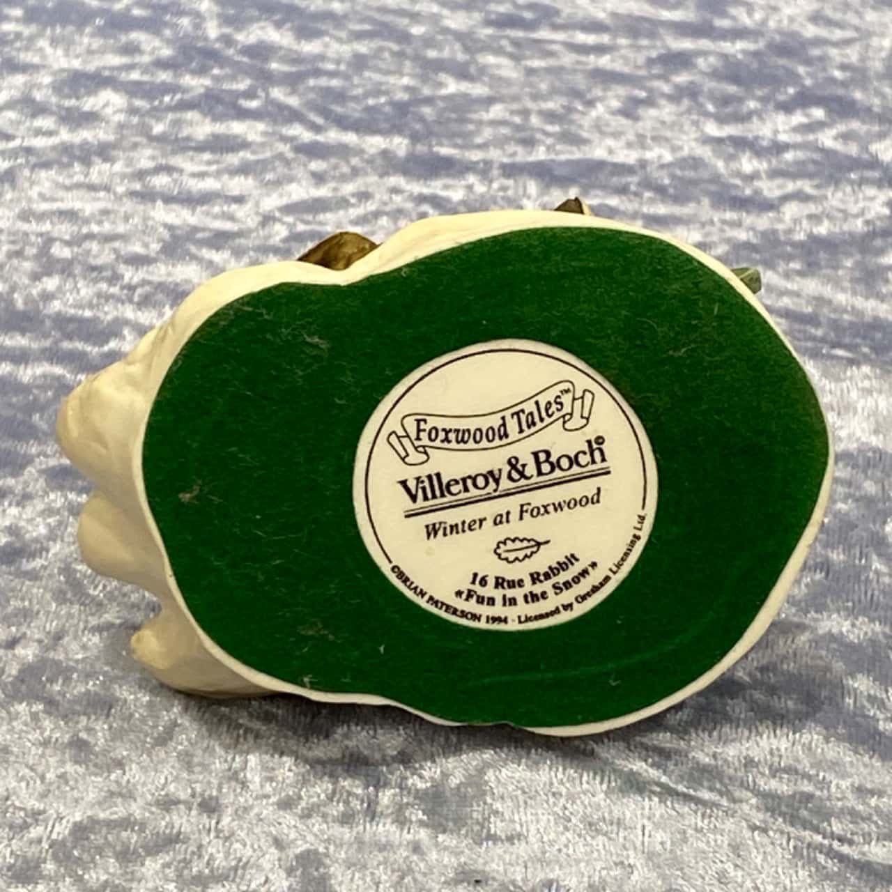 Villeroy & Boch Winter at FoxWood Rue Rabbit Sled Figurine (s)