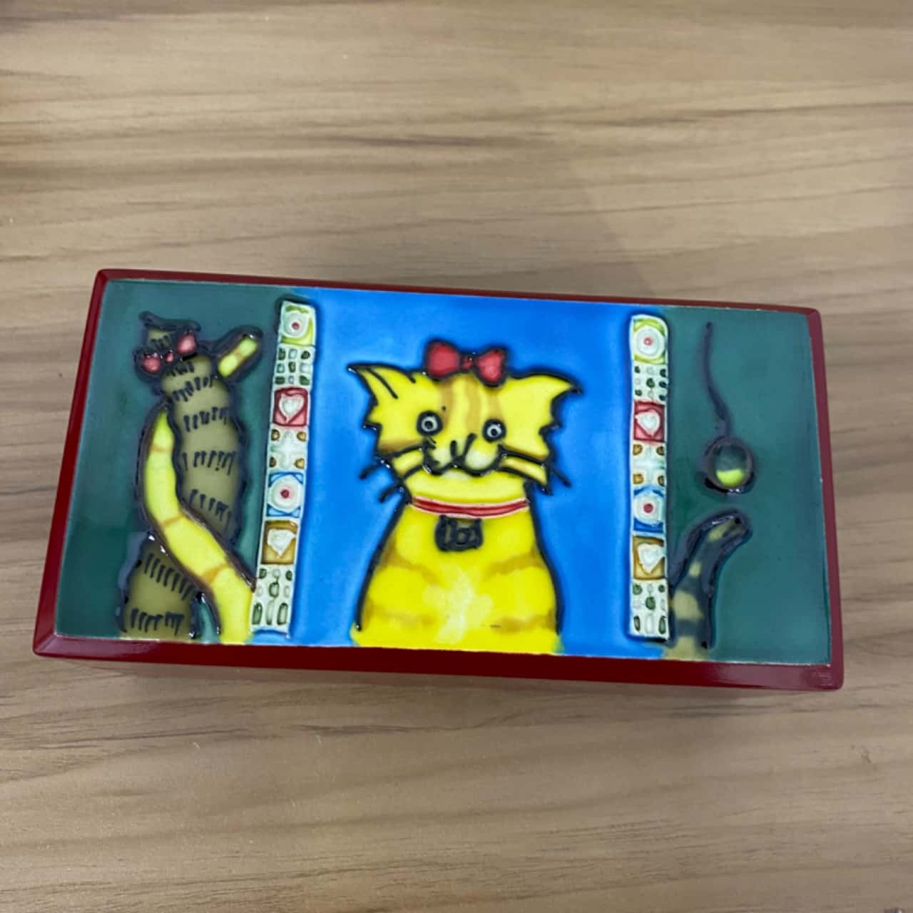 Benaya by Innovation 3” x 6” Art on Tile Lacquer Box (s)