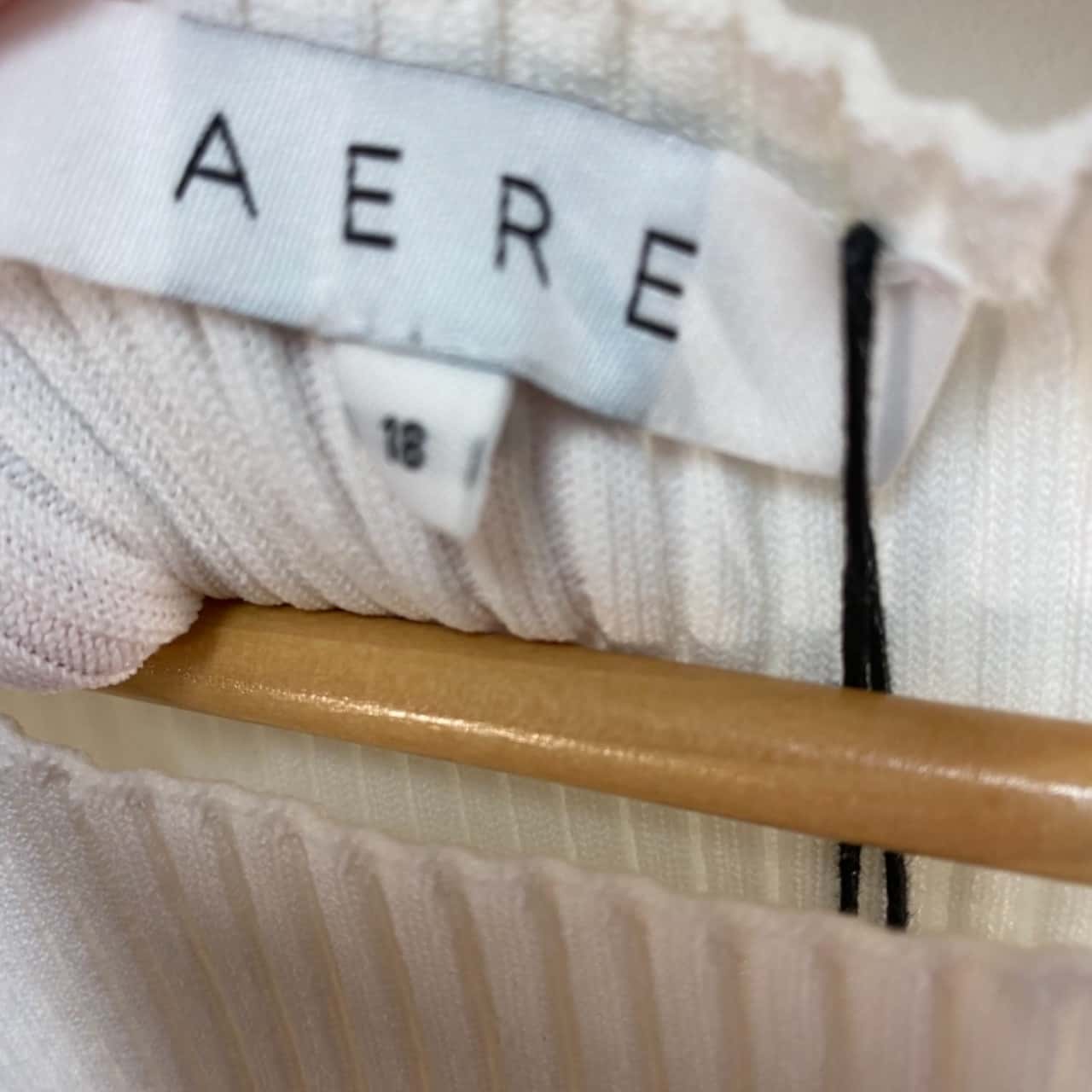 BNWT AERE Womens Size 18 White Dress