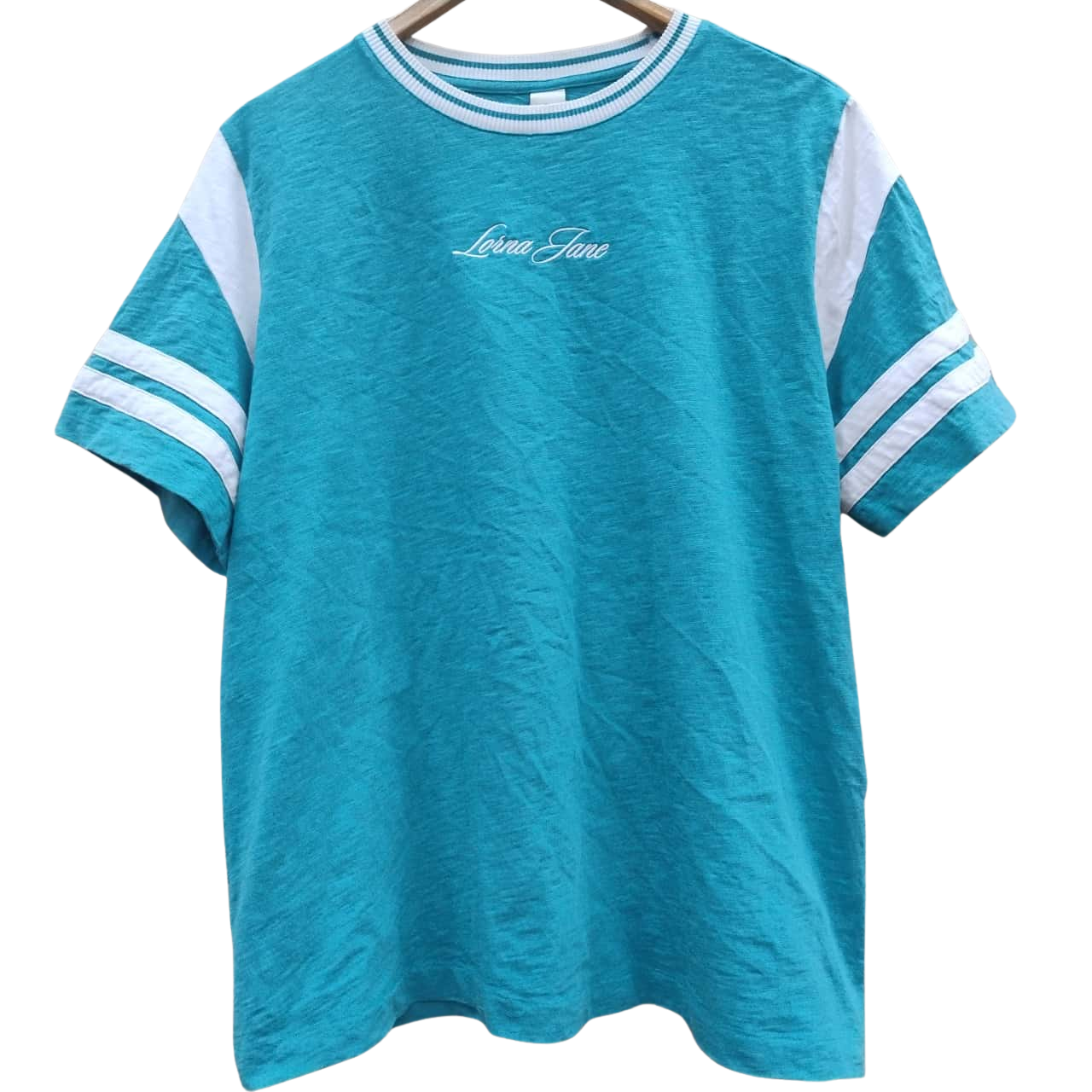 Lorna Jane Womens Size L T-shirts Teal (4)