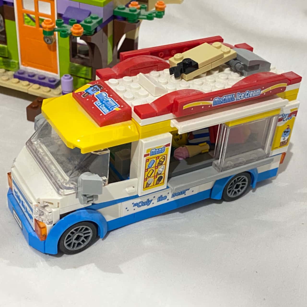LEGO Friends 41335 Mias Treehouse and Lego City Ice Cream Van 60253 ...