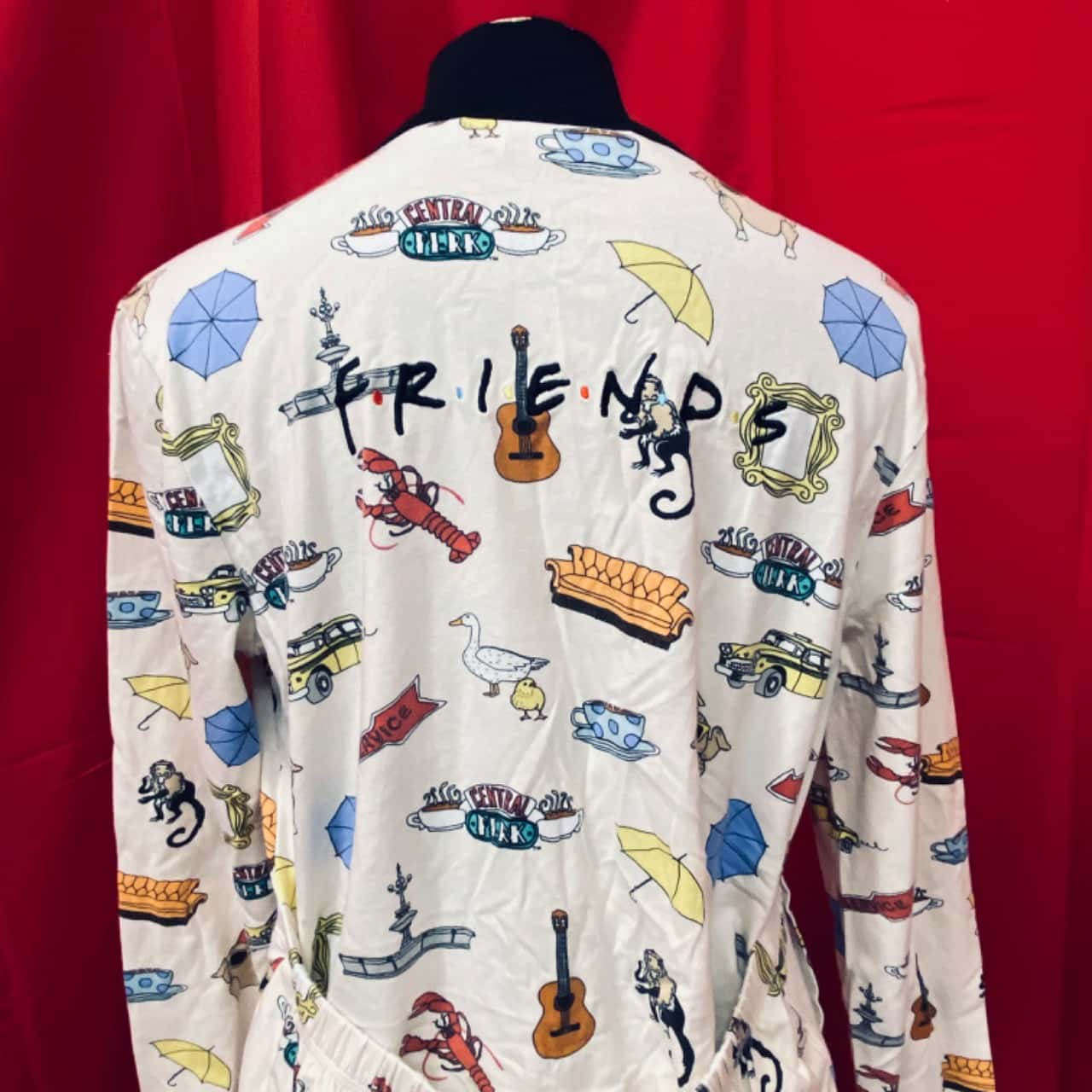 Peter Alexander Unisex Lounging Pjs One Piece Friends Design(s) - Used ...
