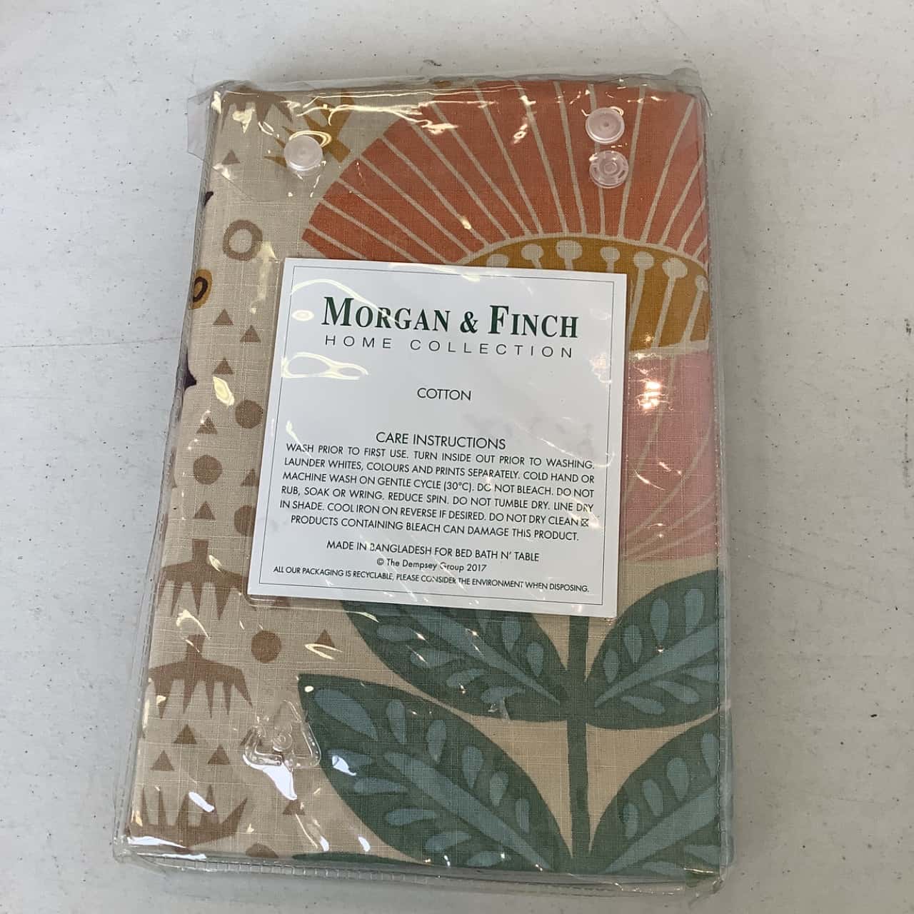 Brand New Morgan & Finch European 1 x Pillow Case Multicoloured