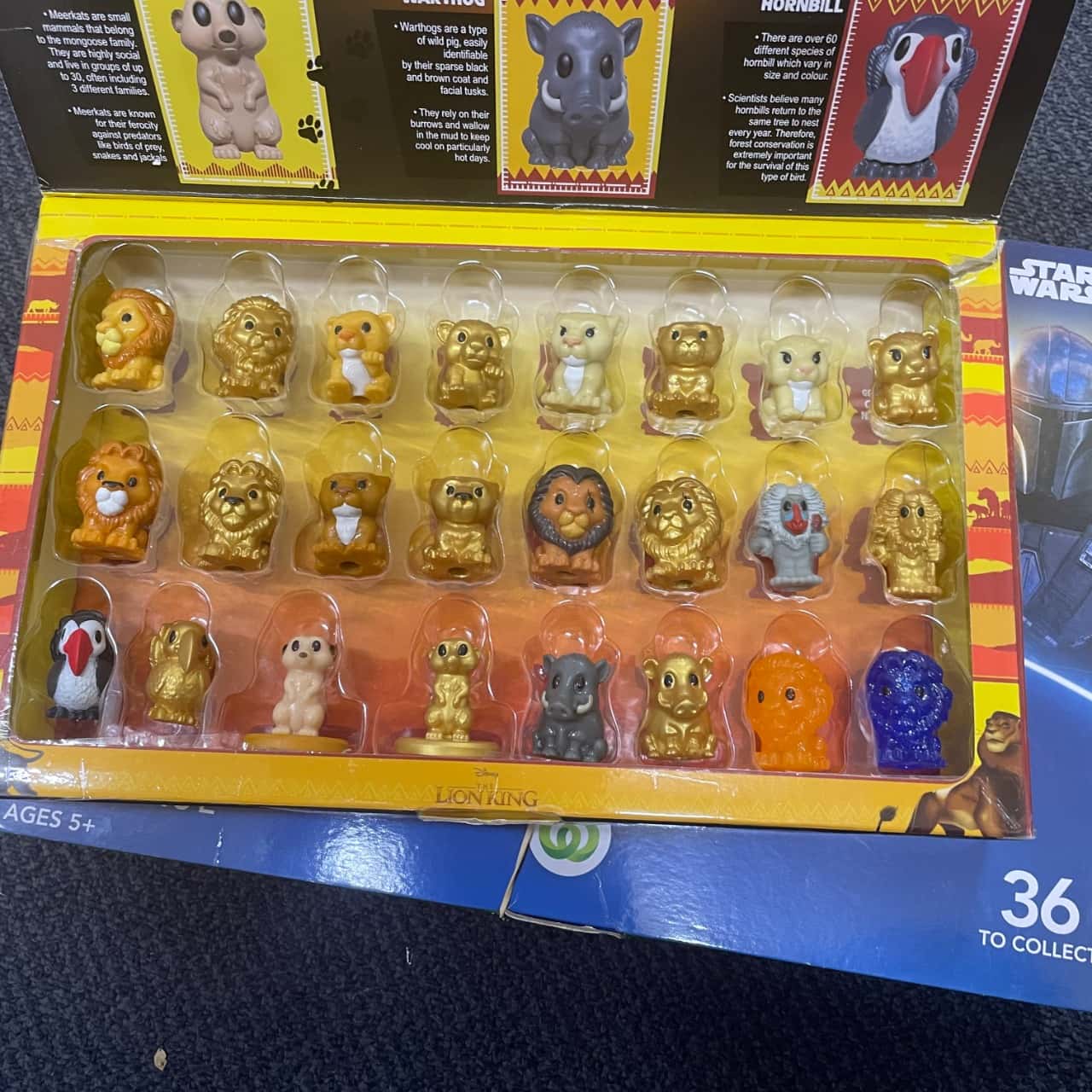 Woolworth's Ooshies, three complete sets.(s)